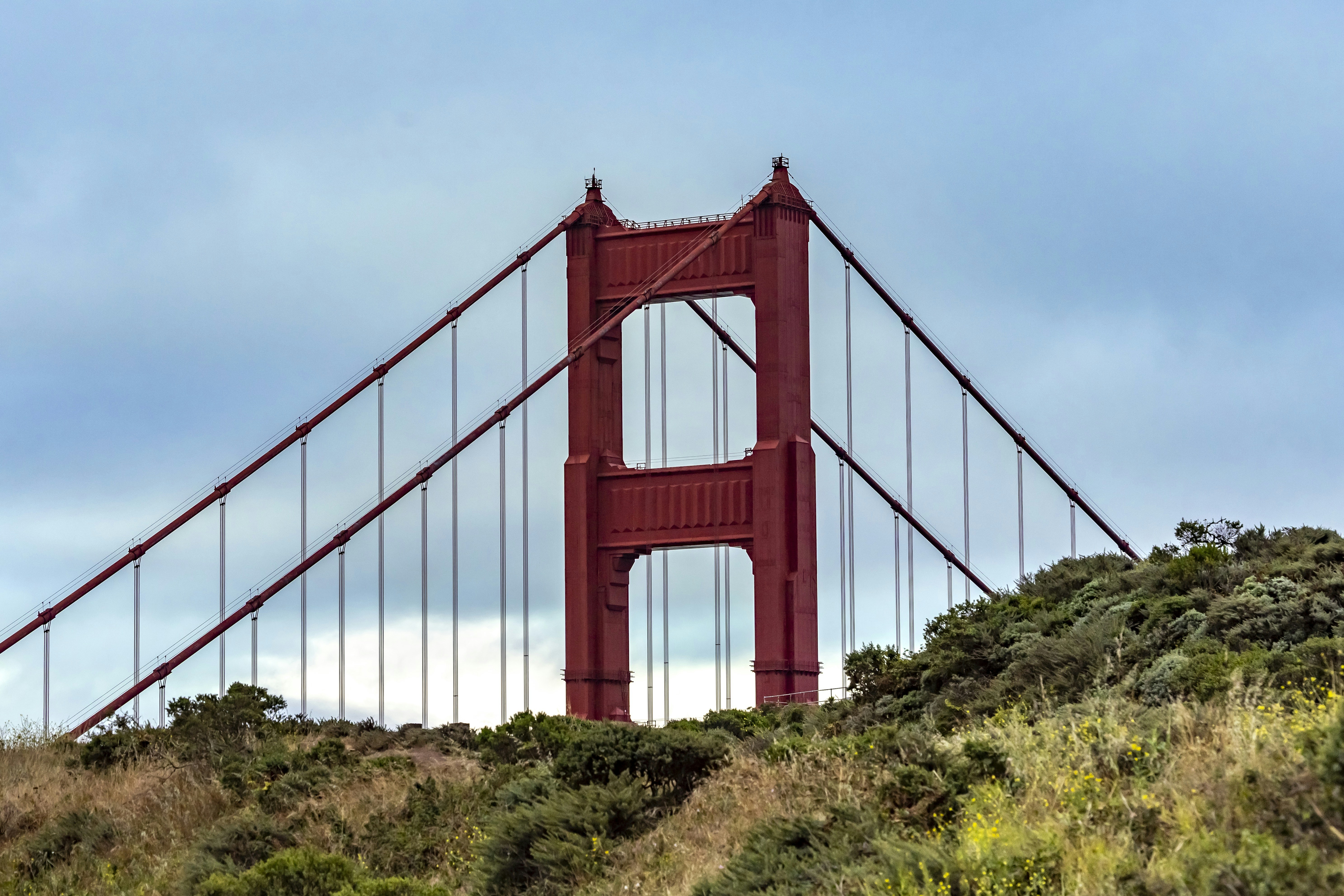 Red Tower in a Valley: The Golden Gate’s Lone Gable