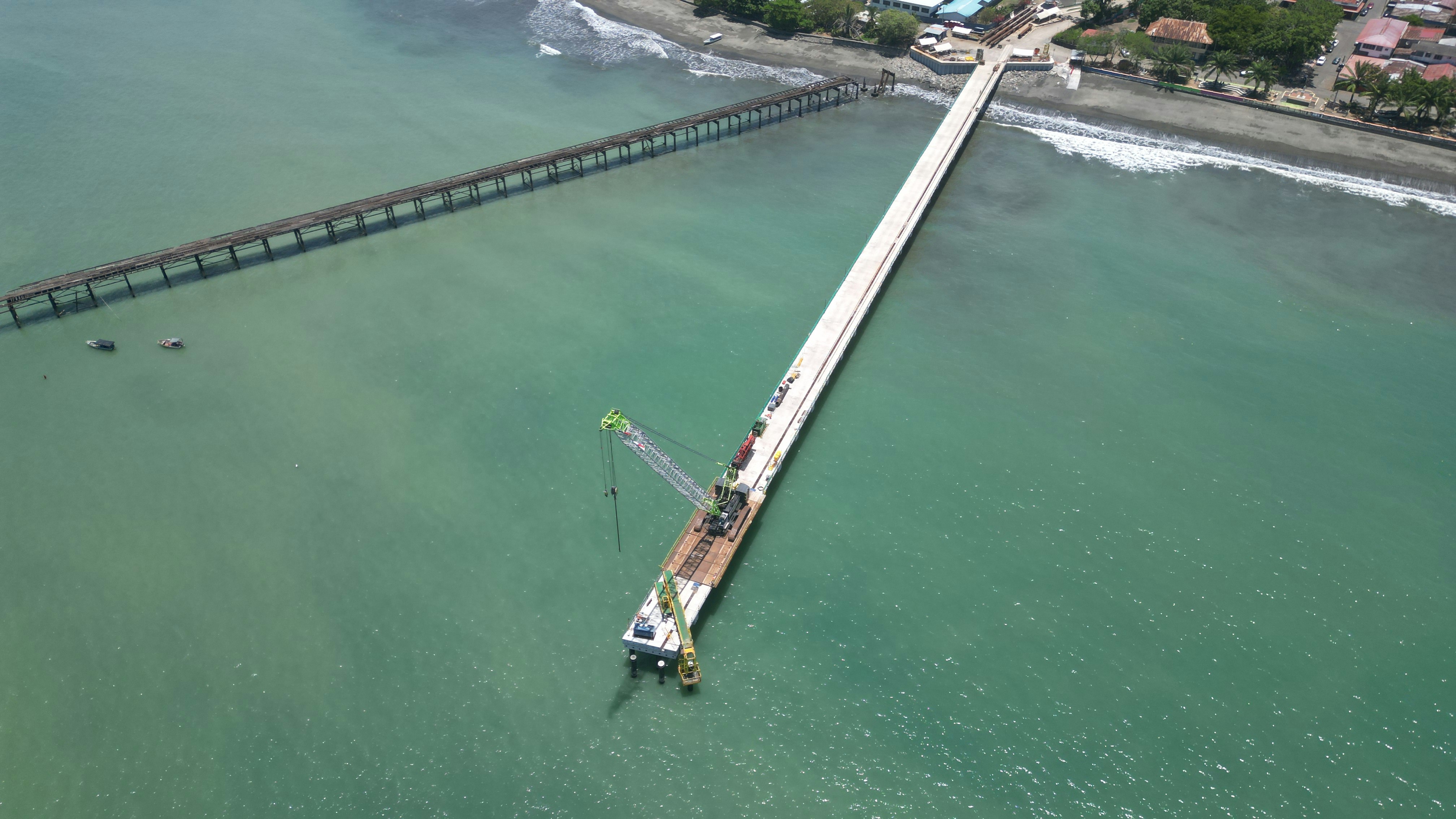 New Pier - Progress at April 2026