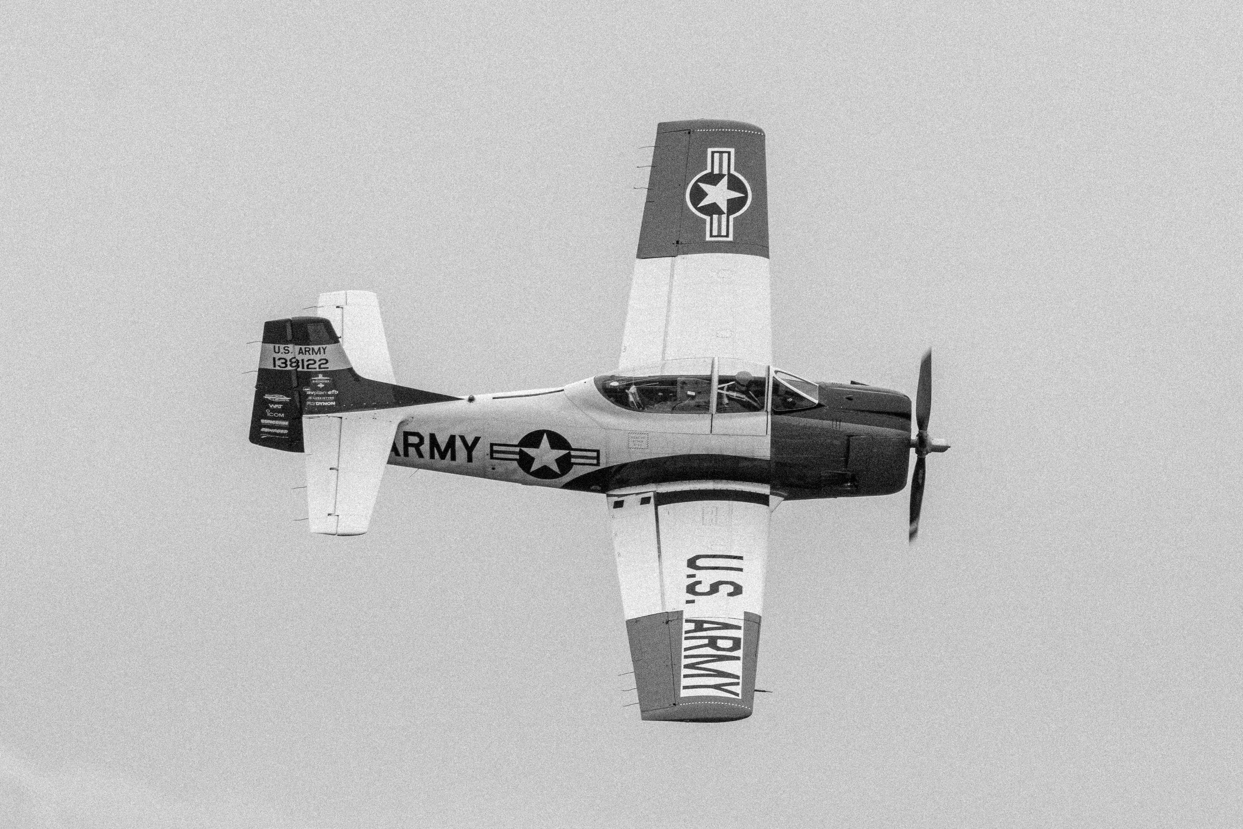 Midair Prowess: A US Army Trainer in a Precision Cross-Run Display