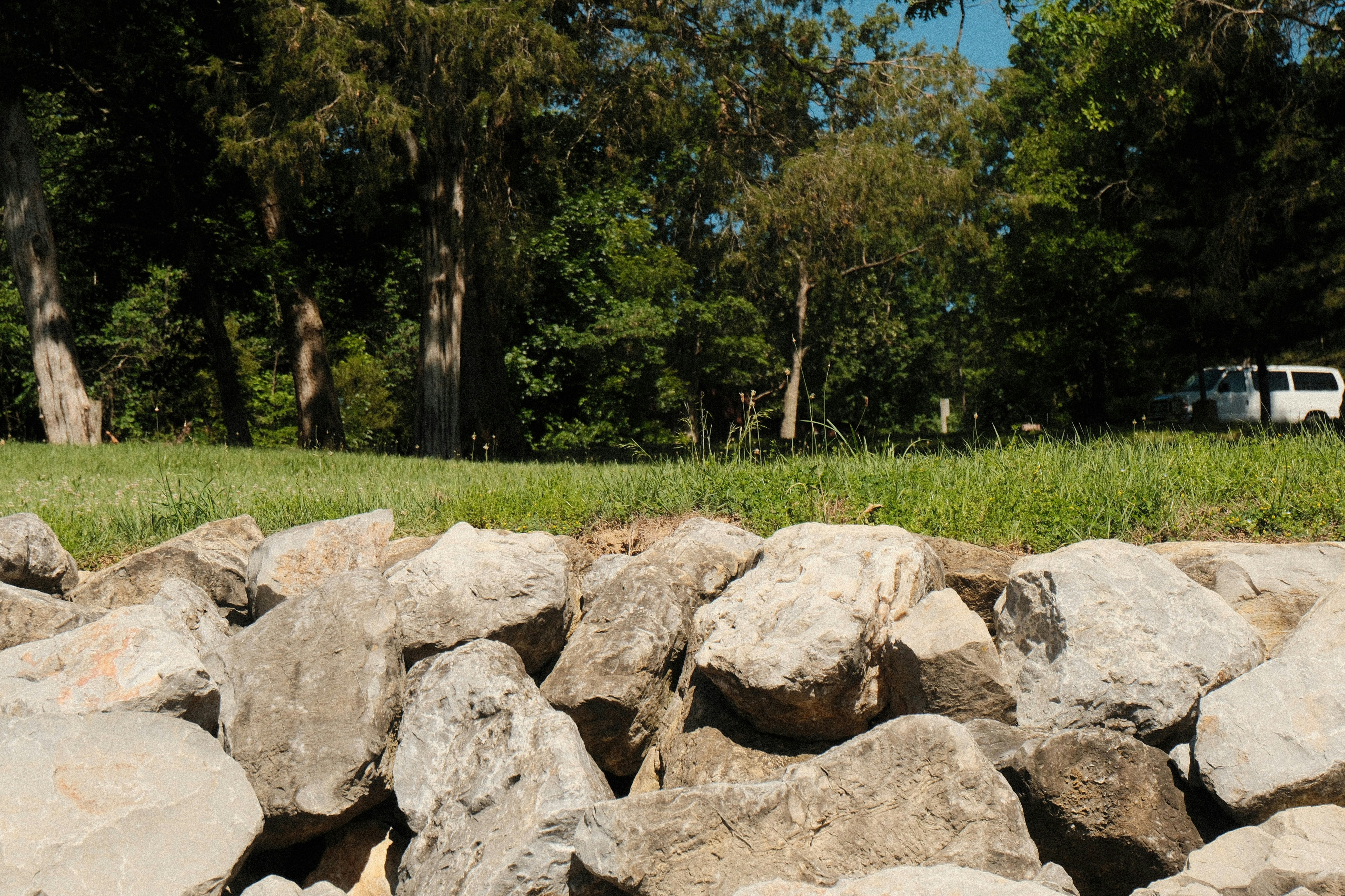 Rough Waters of Stone and Grass
