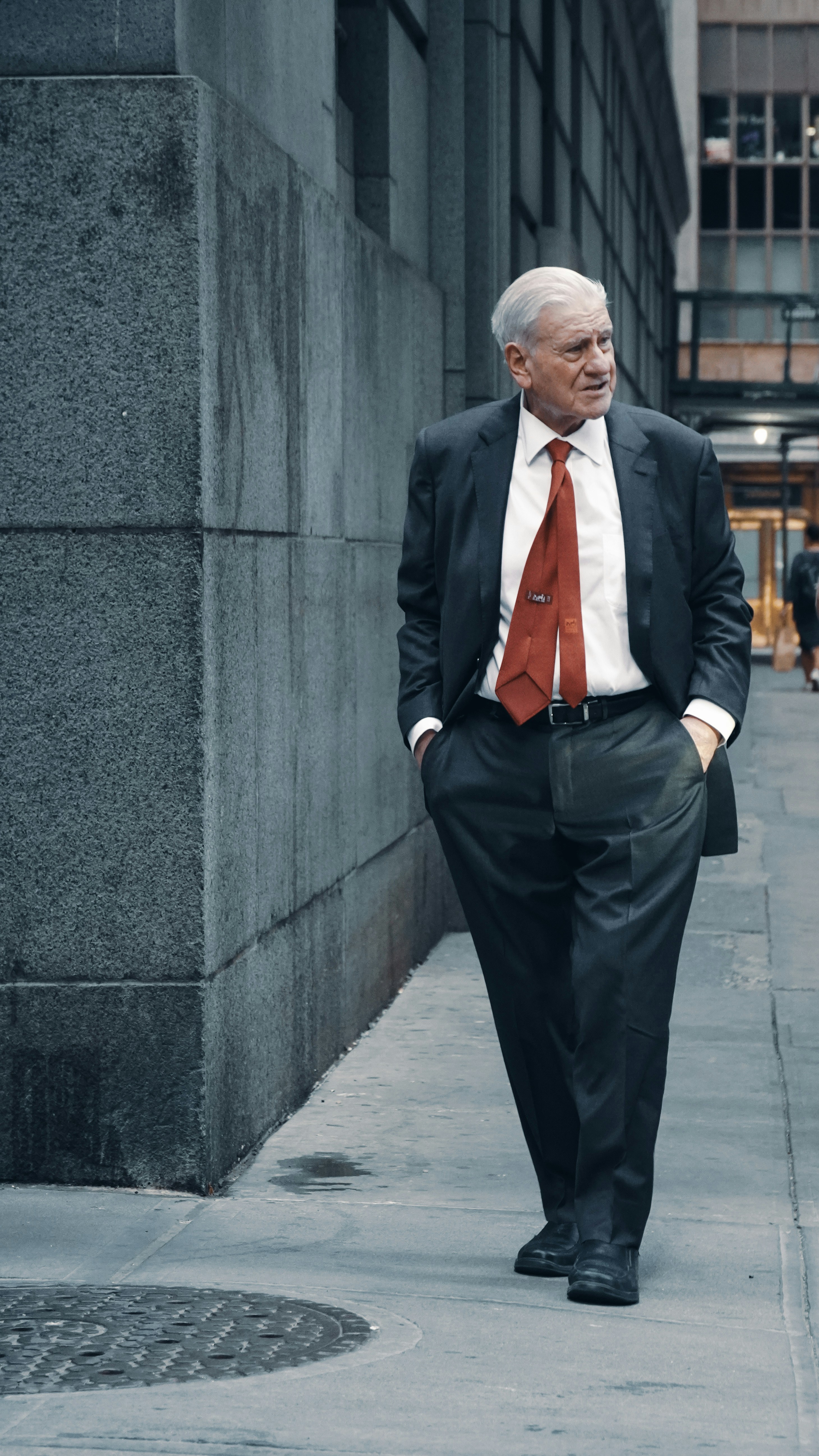 The Suited Figure: A Walk in the Urban Quiet