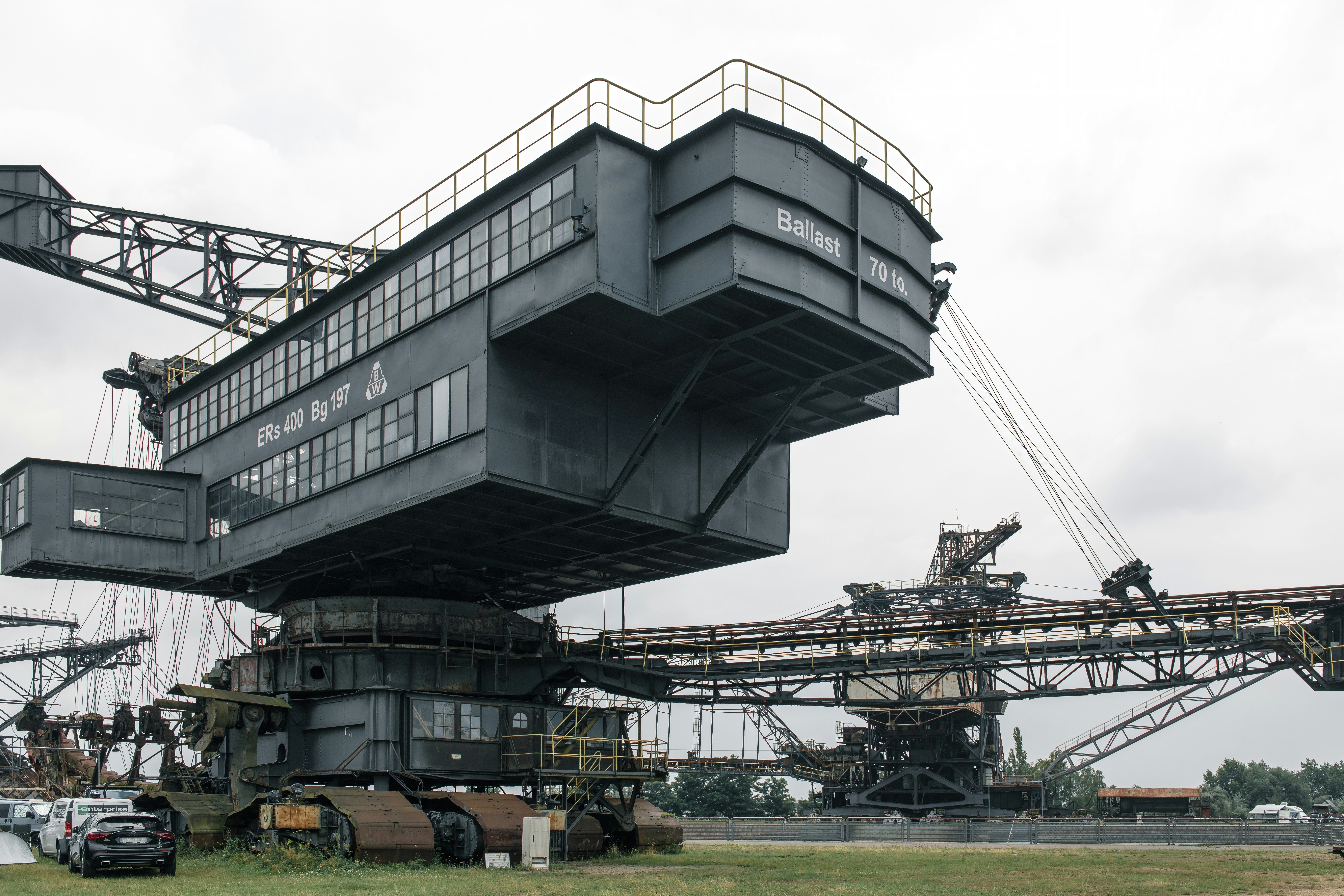 Monster Crane Overburden: A Quiet Giant at Rest