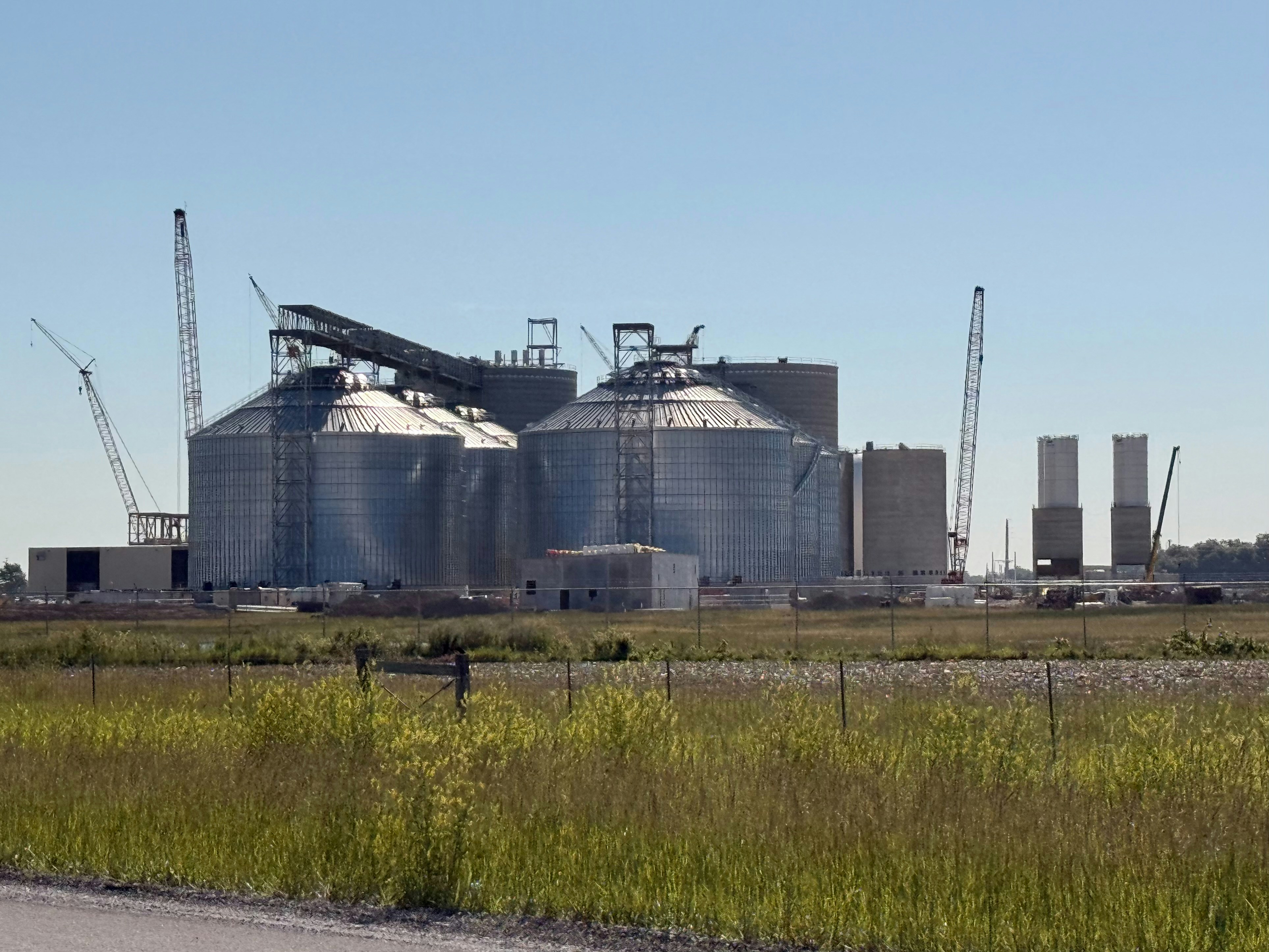 Grain Silos on the Horizon