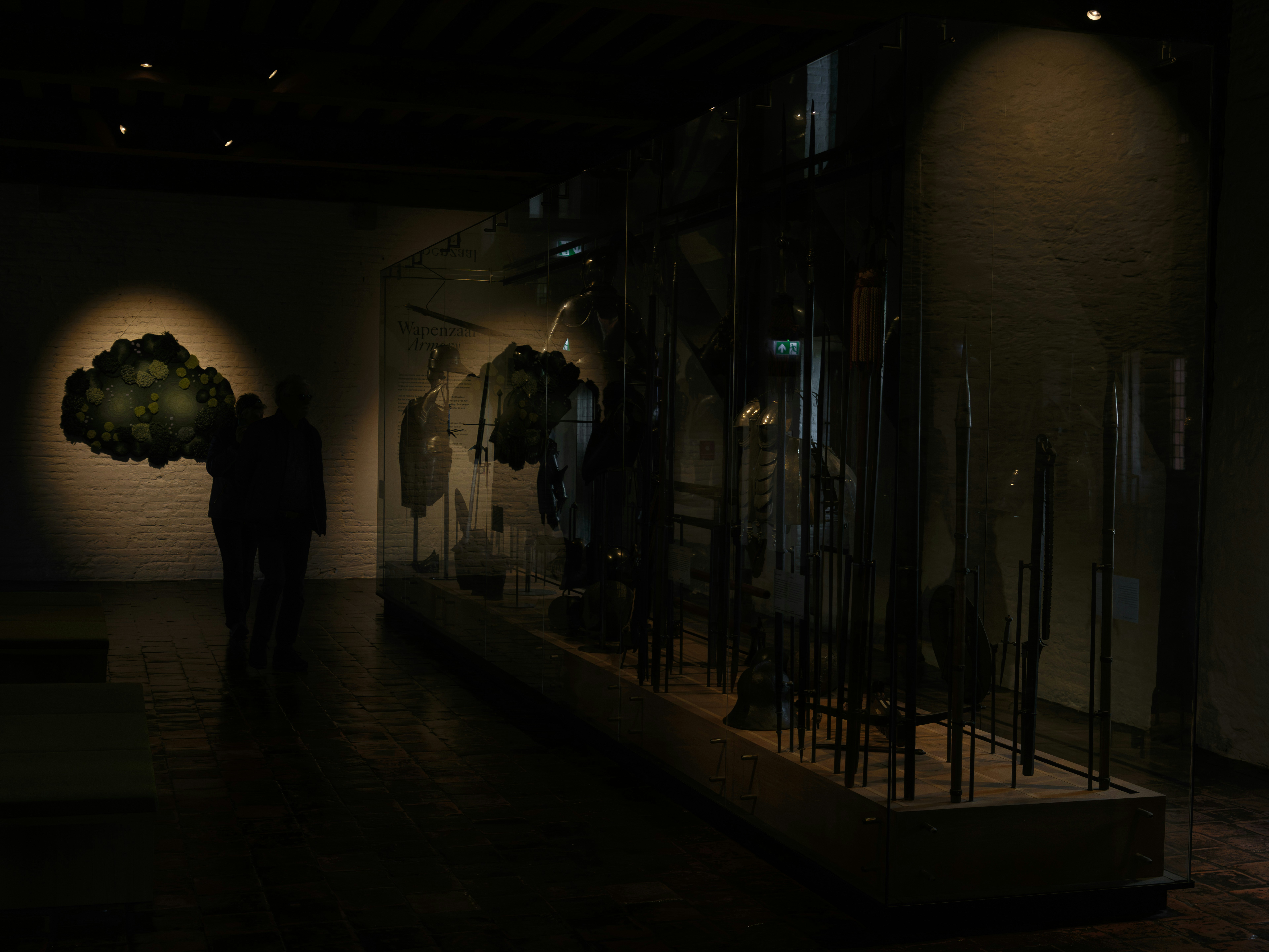 people enjoying an exposition