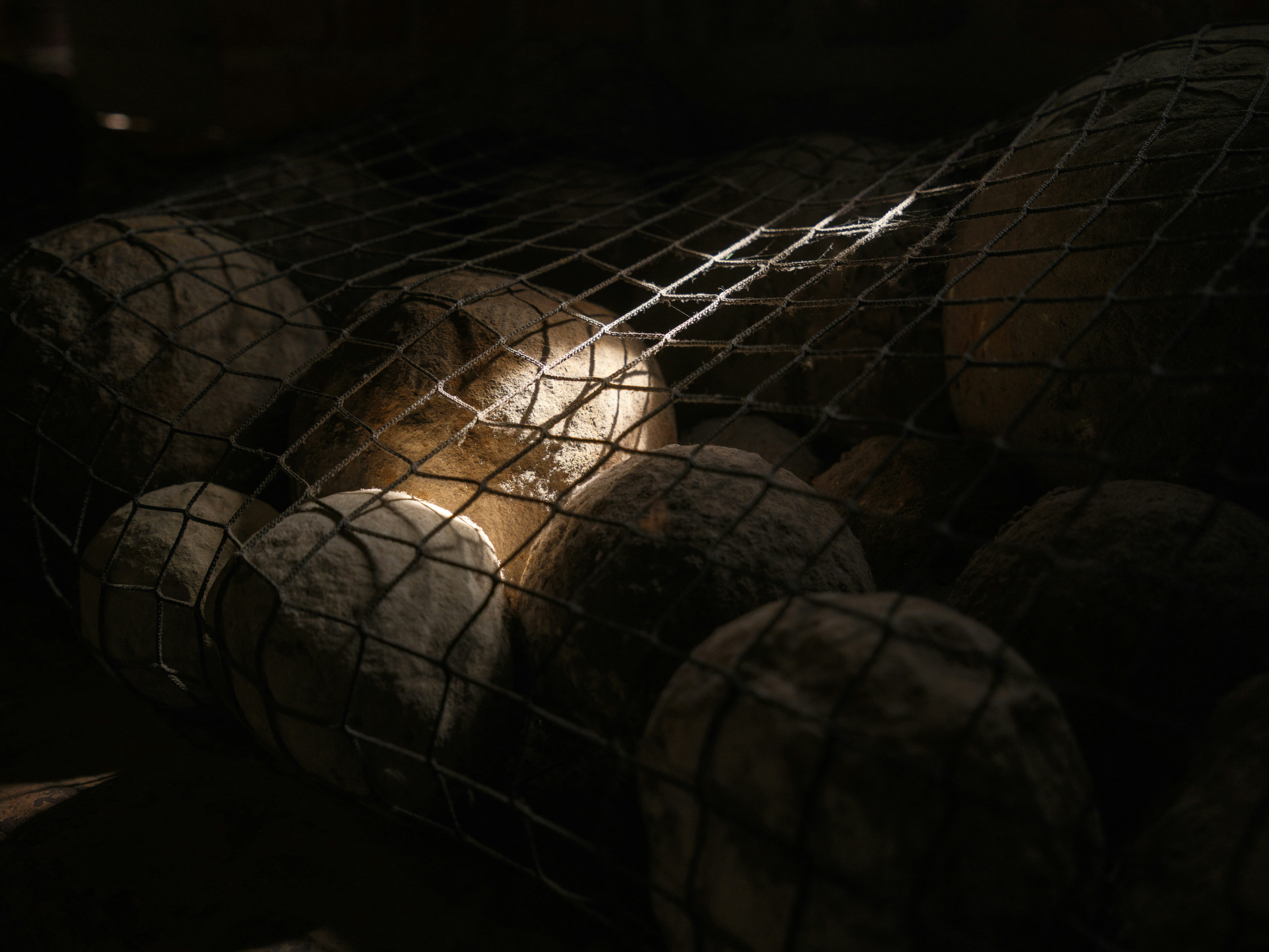 Hidden Light: Evening Coal and Wire