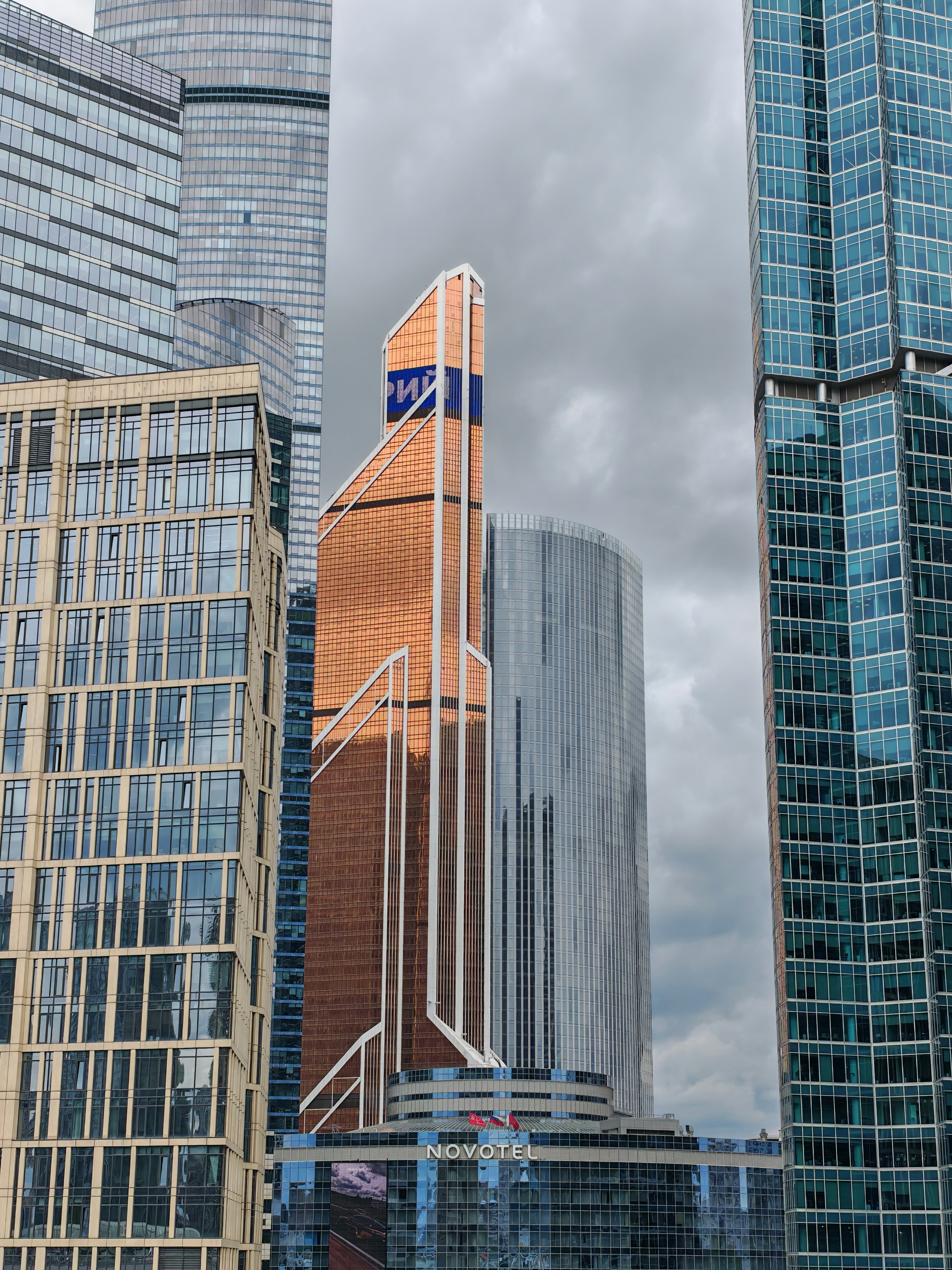 Glass Giants: A Vertical Orchestra of Skyscrapers and Mirrors