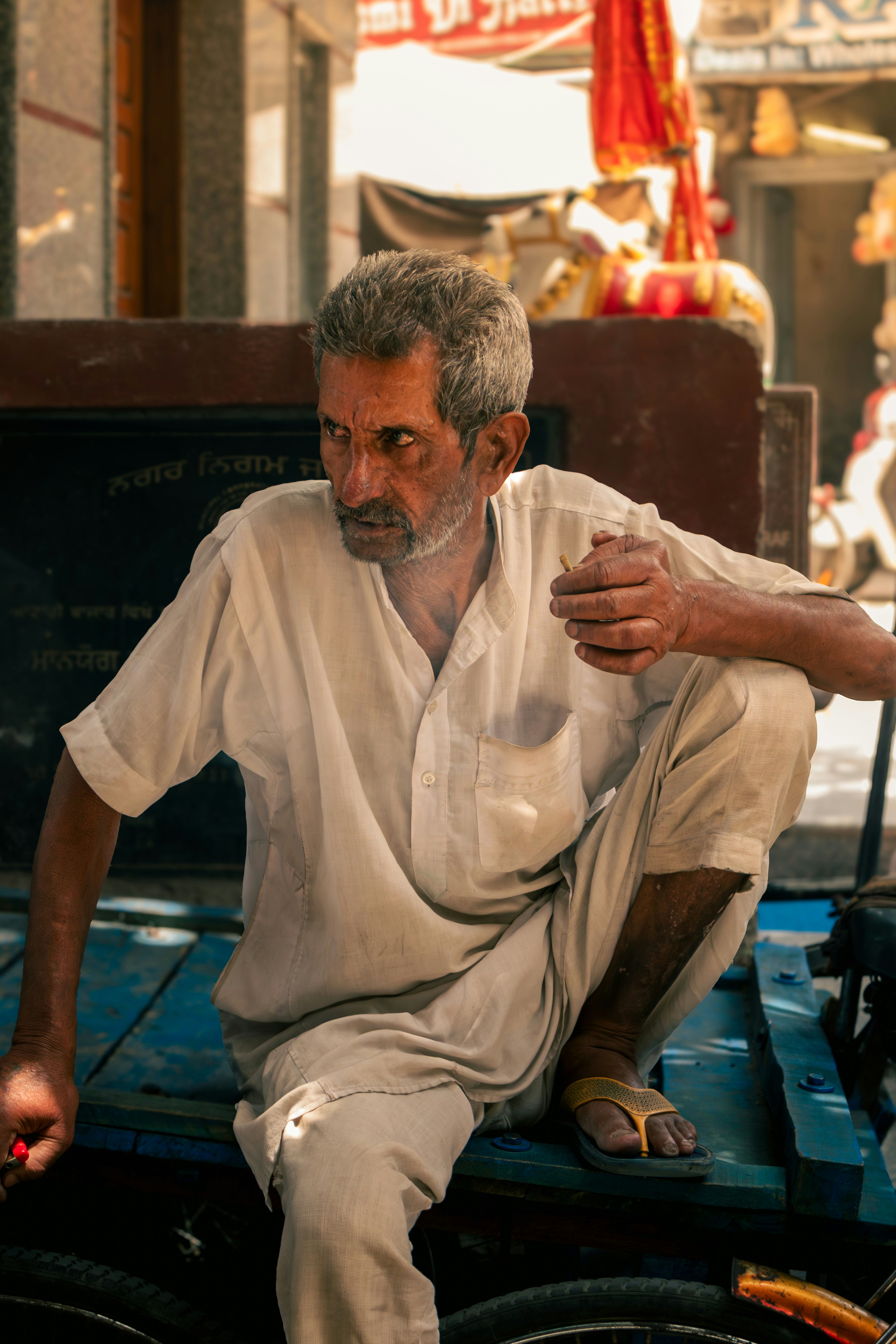 Street Portrait: Weathered Quiet on a Fisherman’s Boat