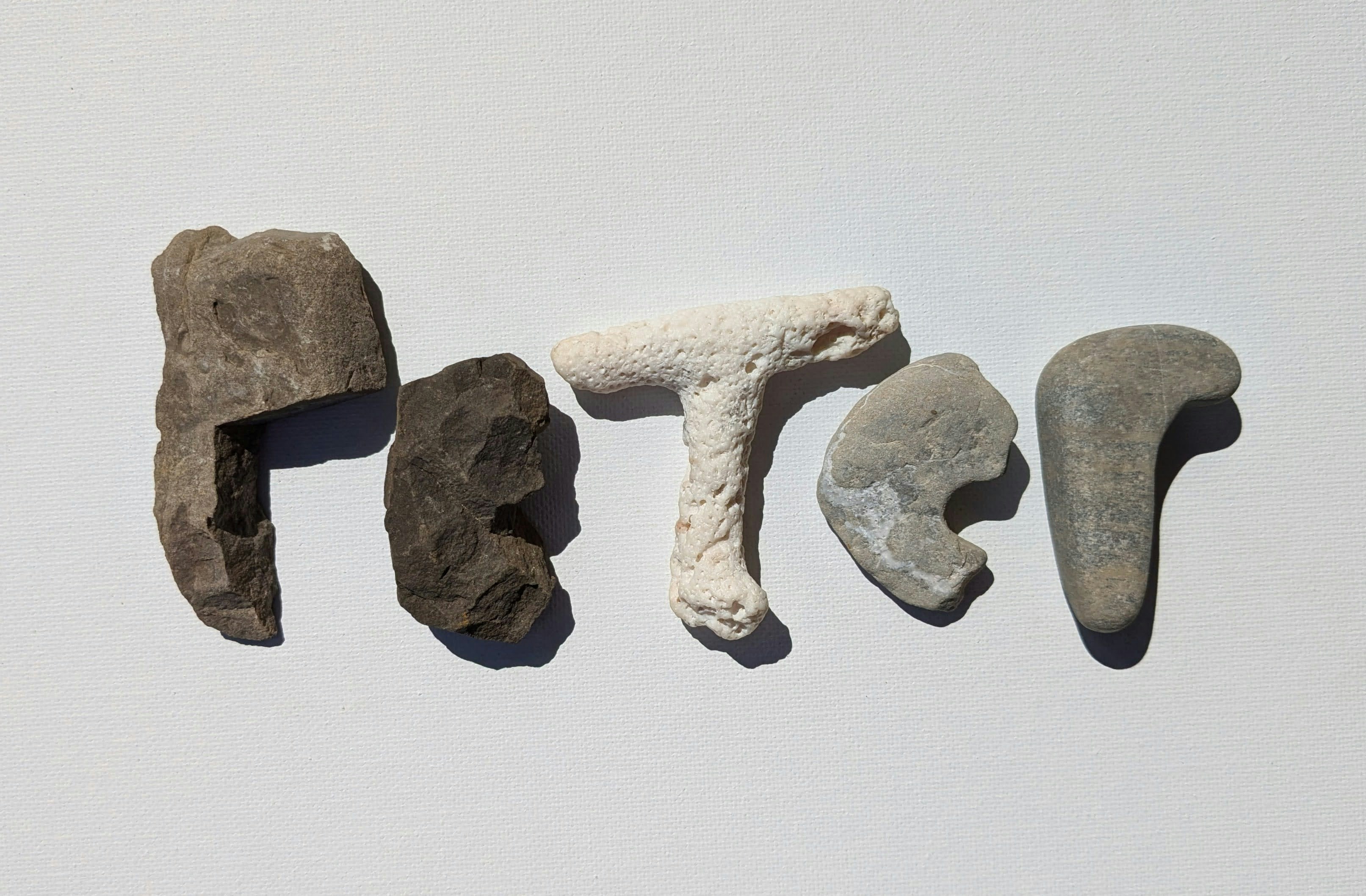 Stony Spelling: The Letters of Nature Carved in Rock