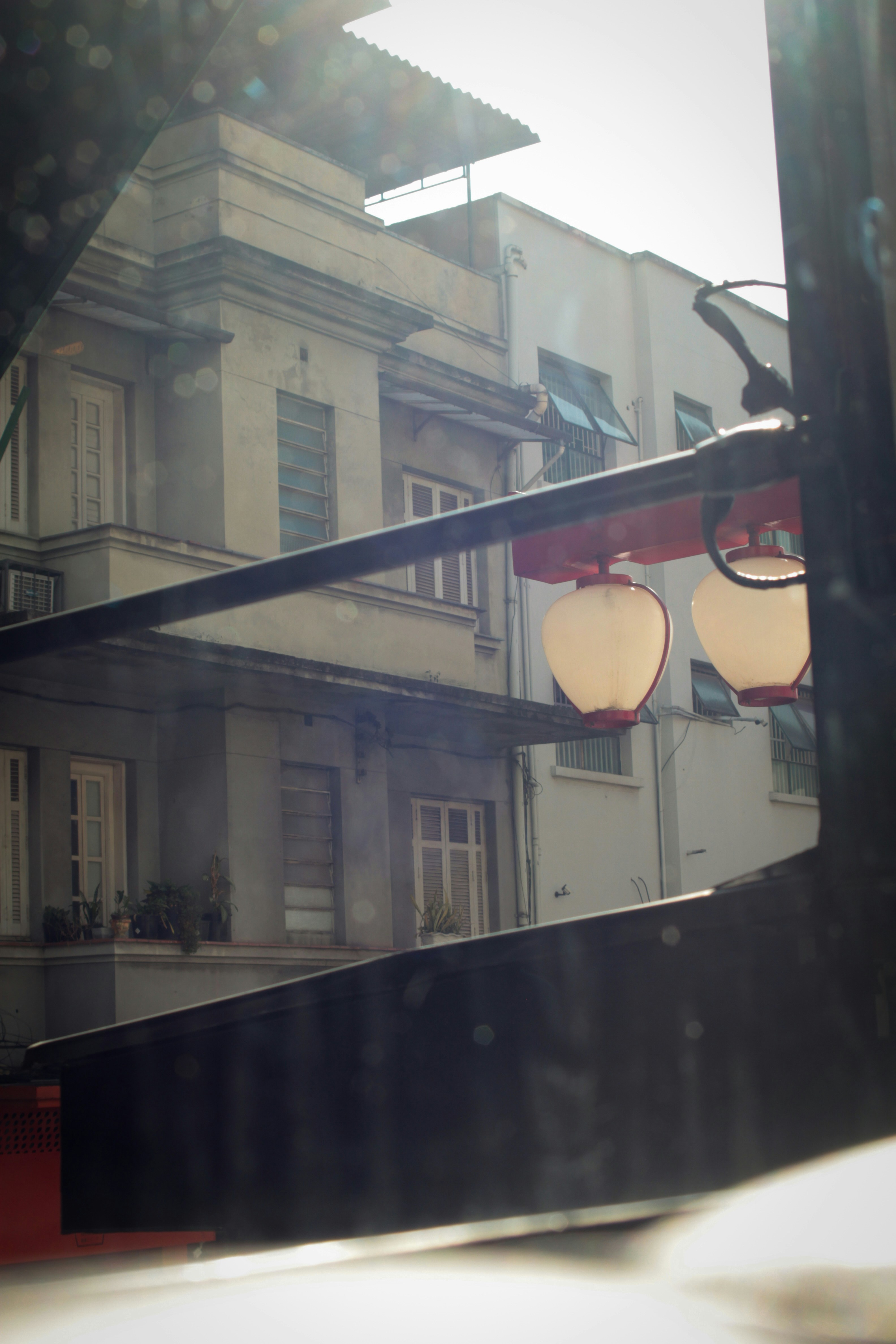 Floating Lanterns Beyond the Glass Ceiling