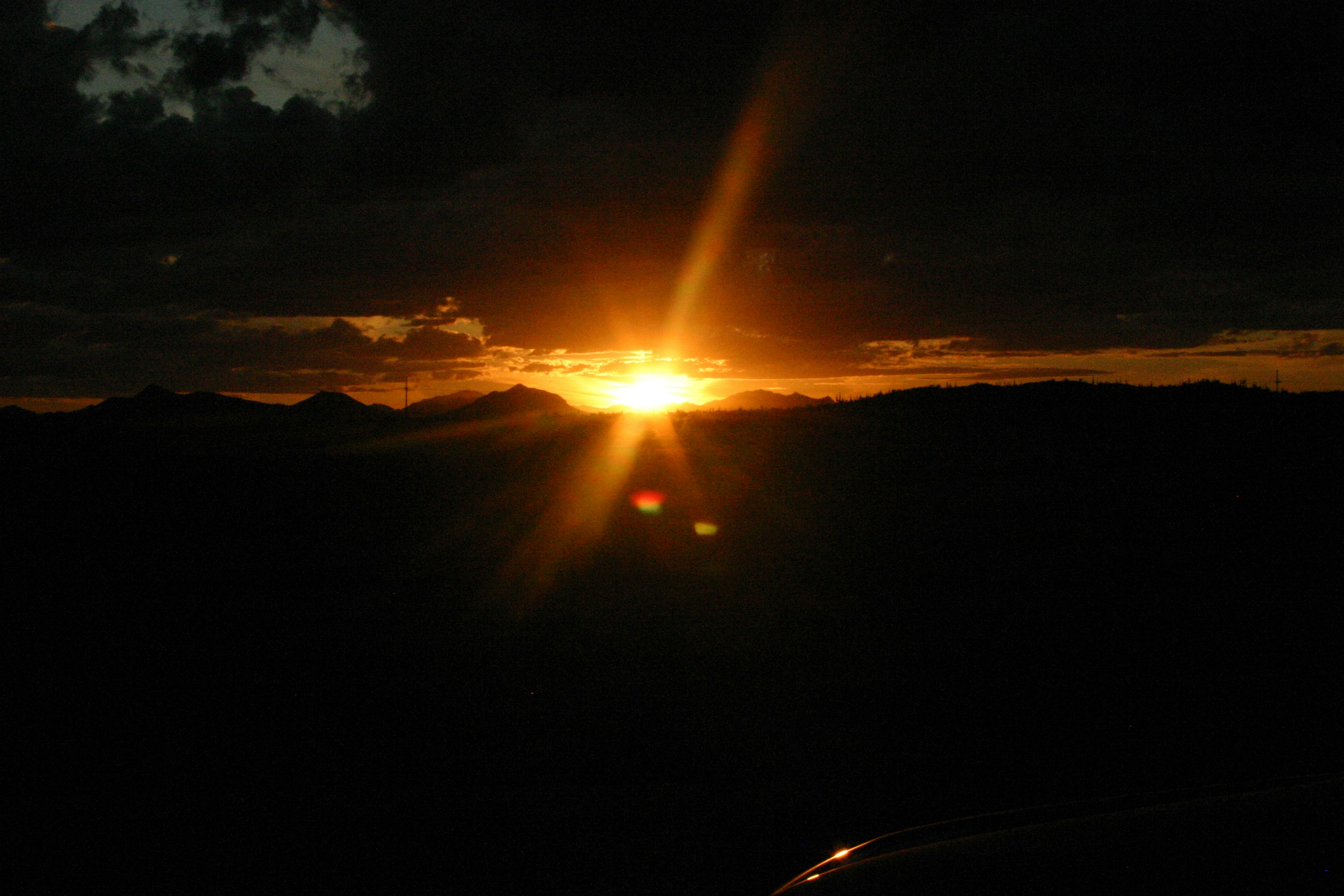 Dawn Break over Quiet Horizon