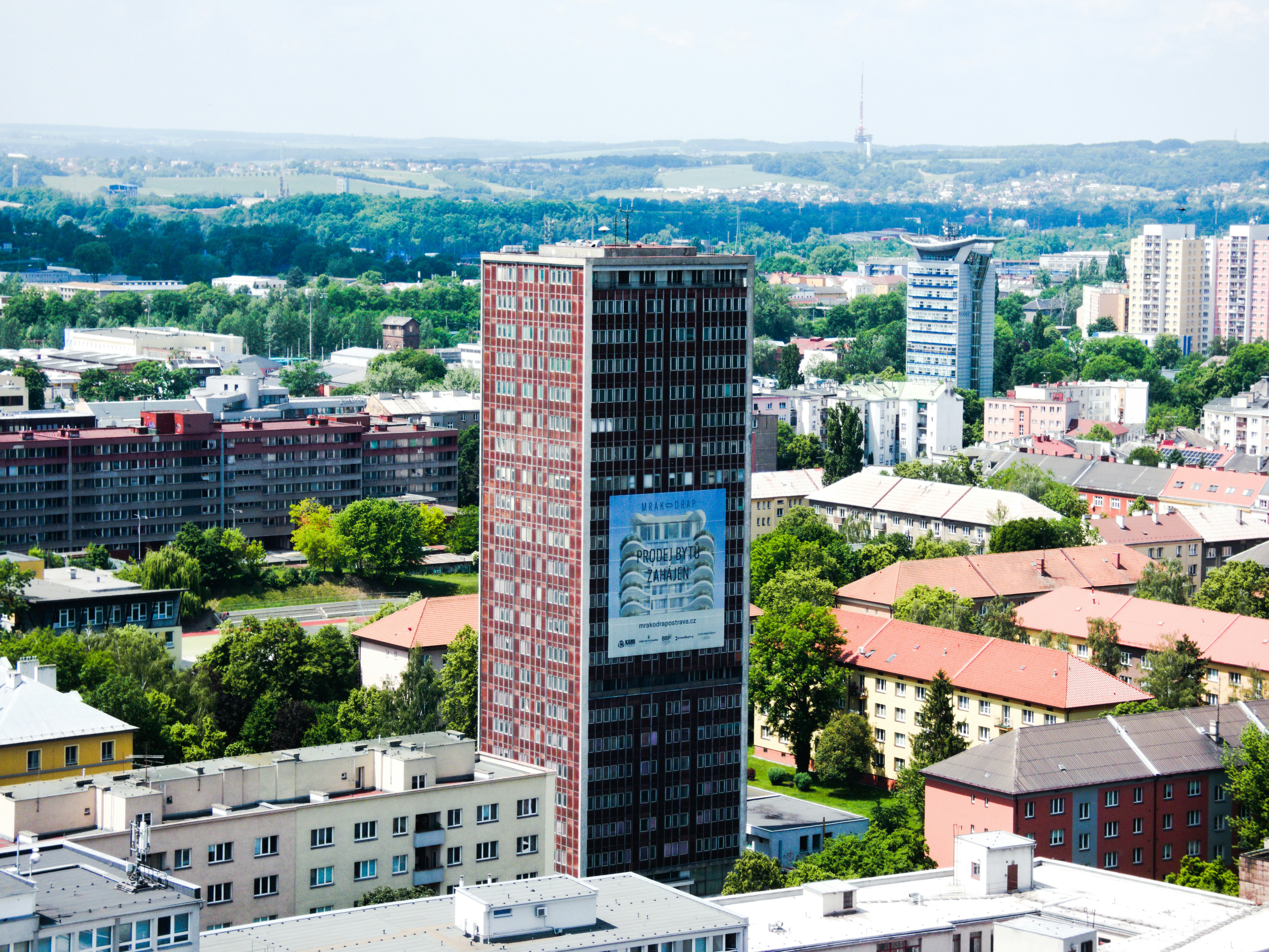 Ostrava - Office Skyscrapper Ostrava - Mrakodrap kanceláře Ostrava - Biurowiec