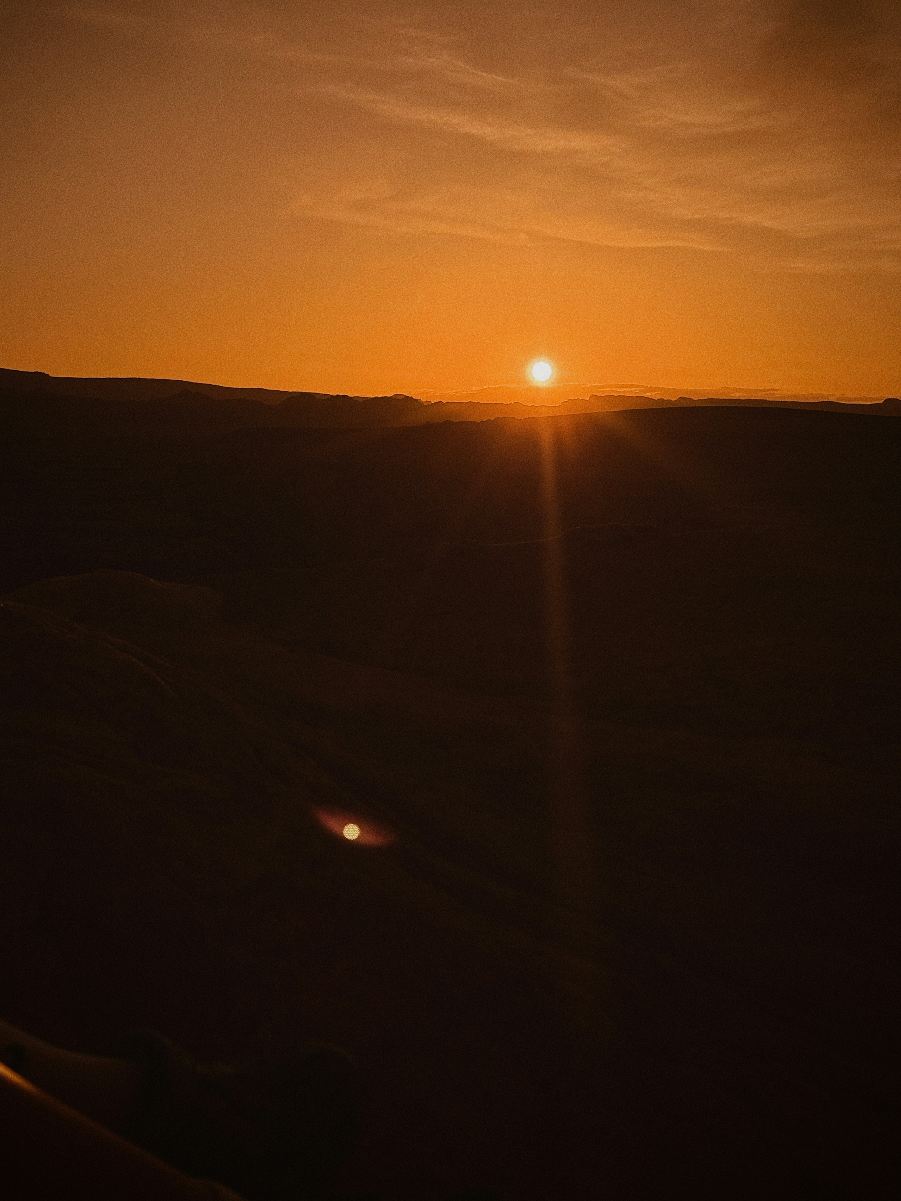 Dawn Over a Quiet Dune Sea
