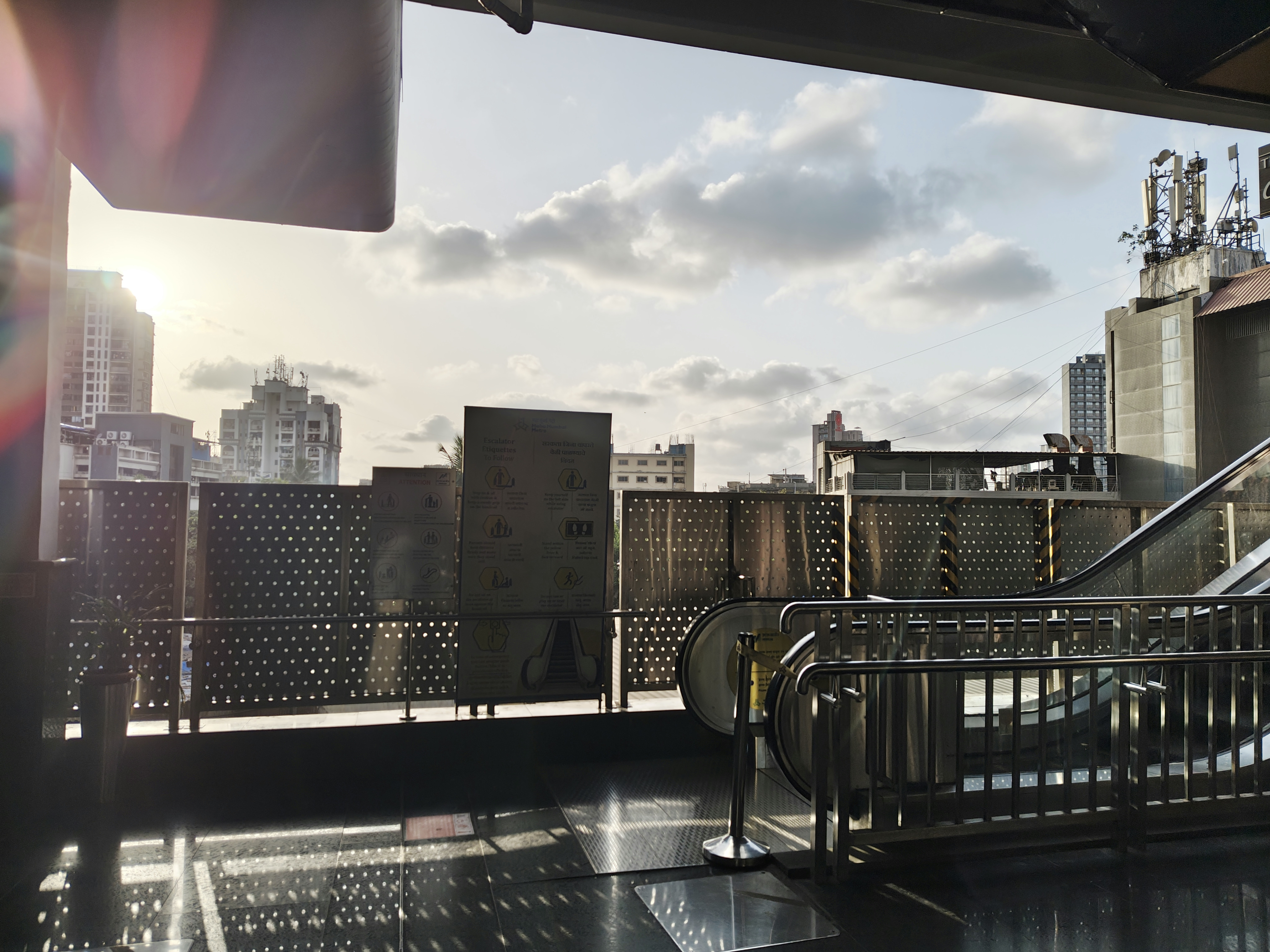 City Terrace Overlook at Distant Skyline