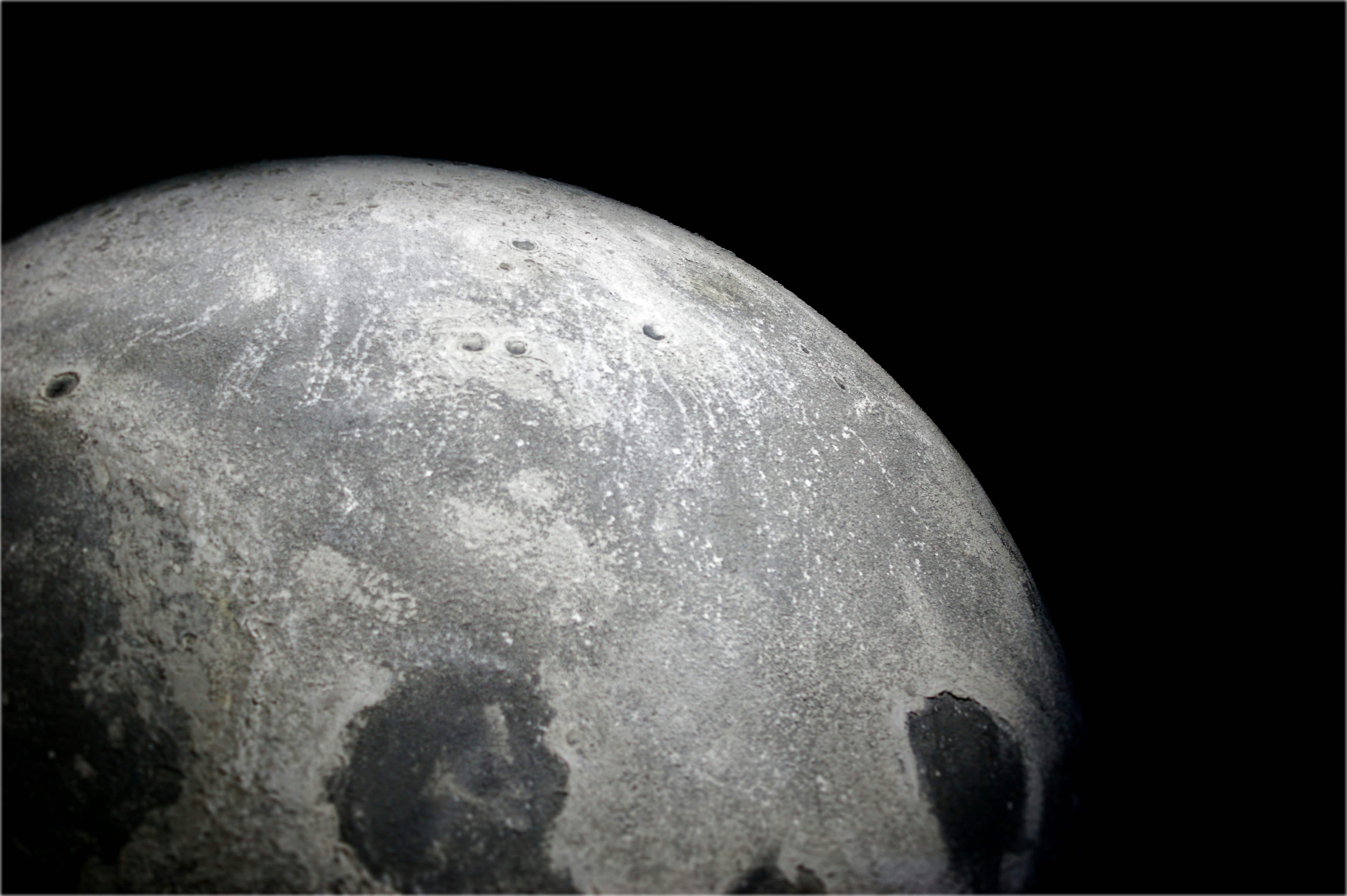 Limb of the Moon: A Cratered Edge in Twilight Space