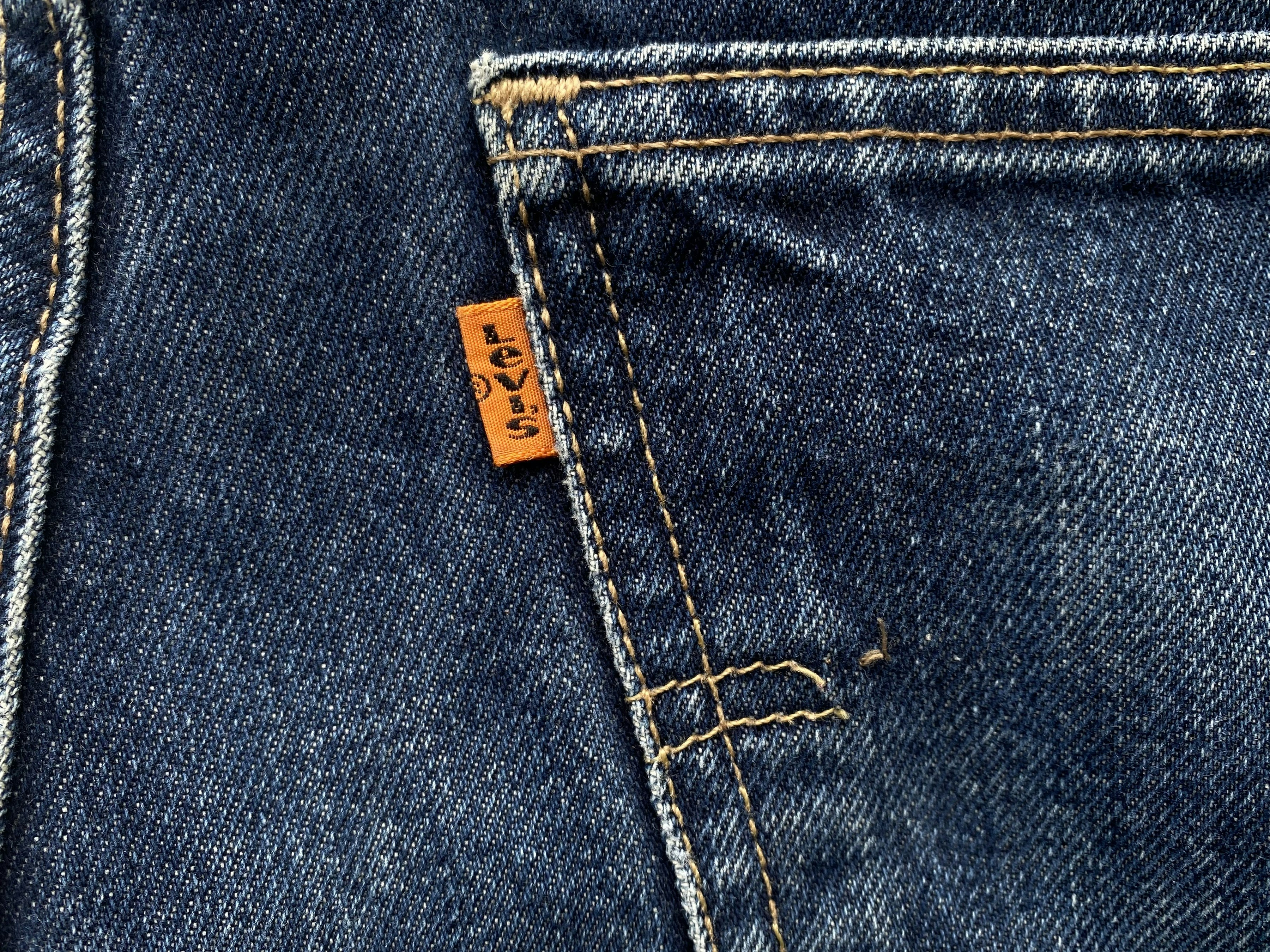 Denim Pocket Tag at the Edge of a Classic Jean