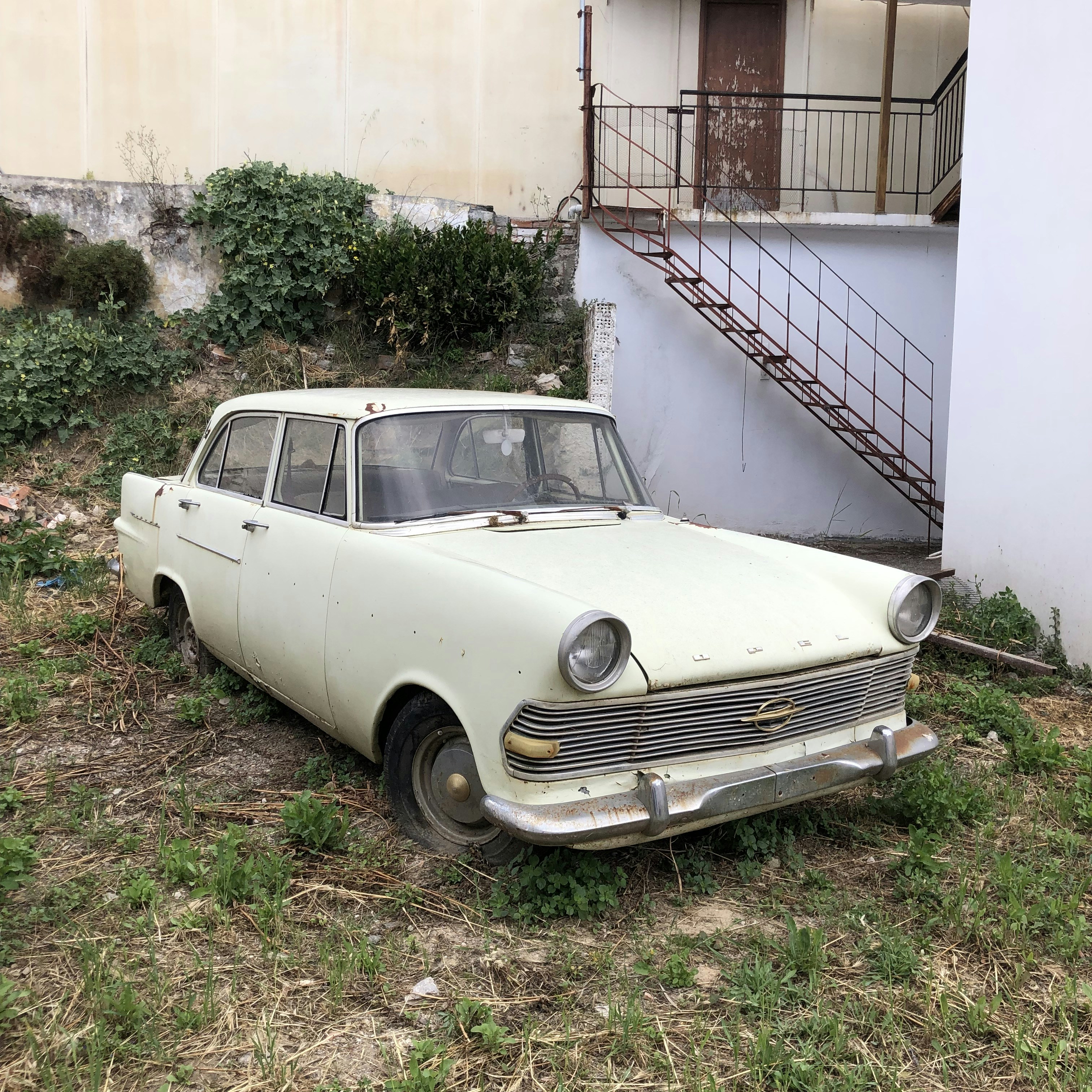 Vintage Chevy on the Edge of Time