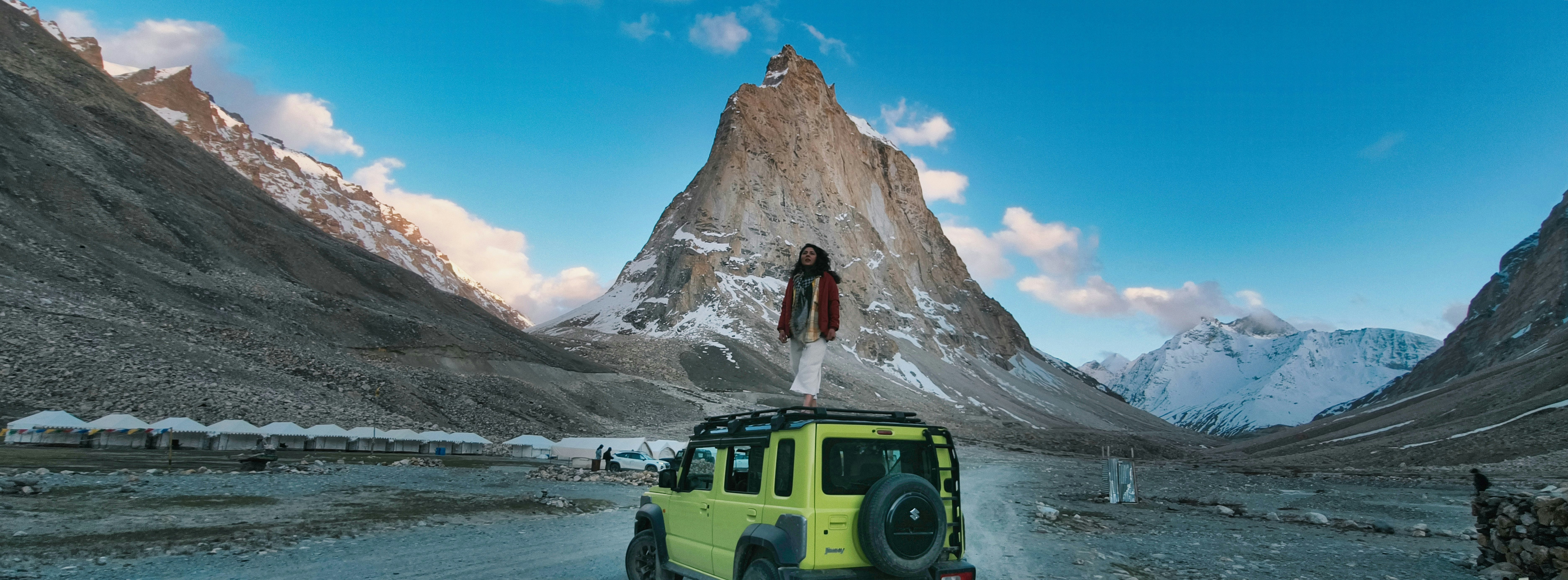 Peakward Drive: Alpine Summit and the Green Roadster