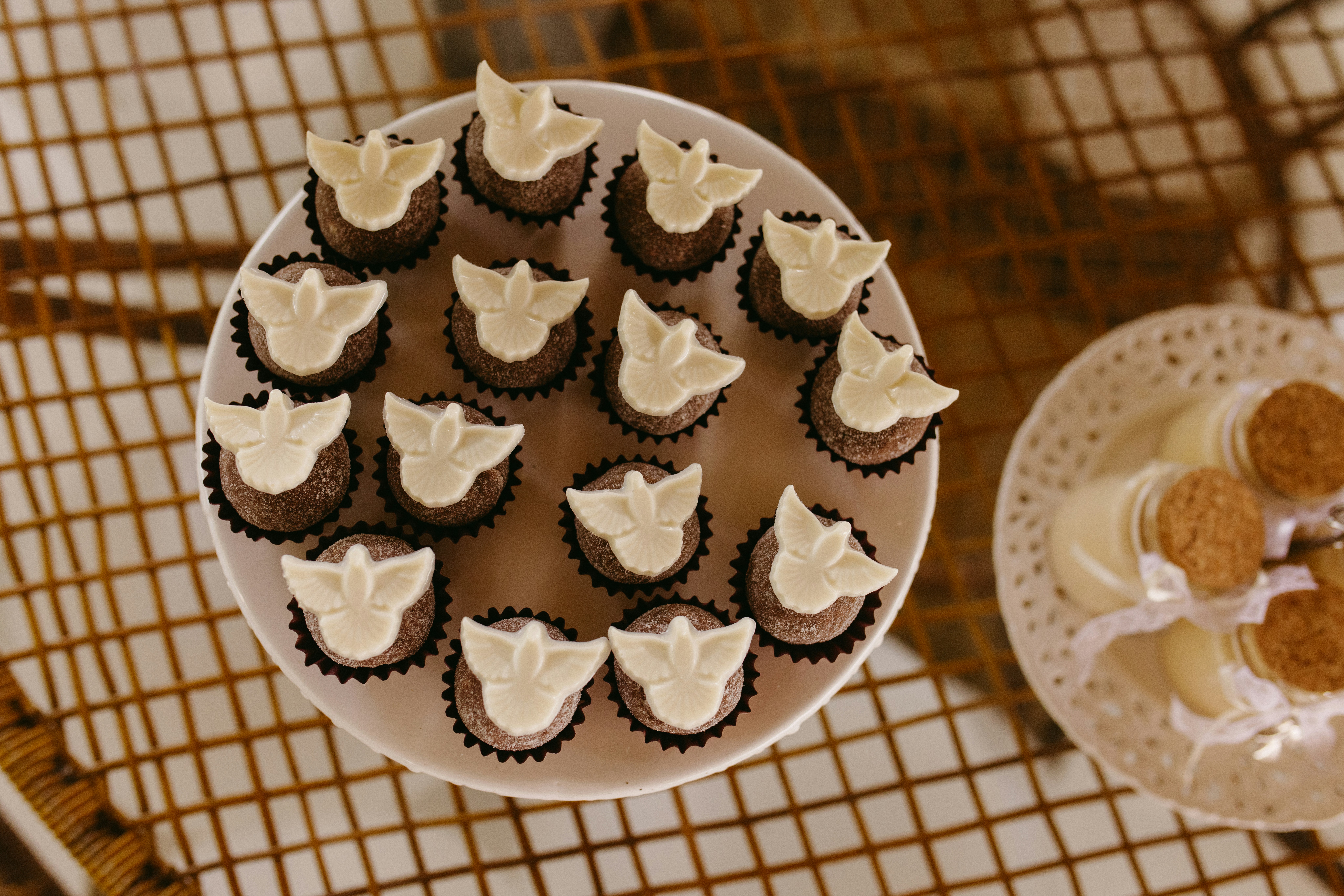 Cupcake Constellation: A Round Array of White-Topped Delights