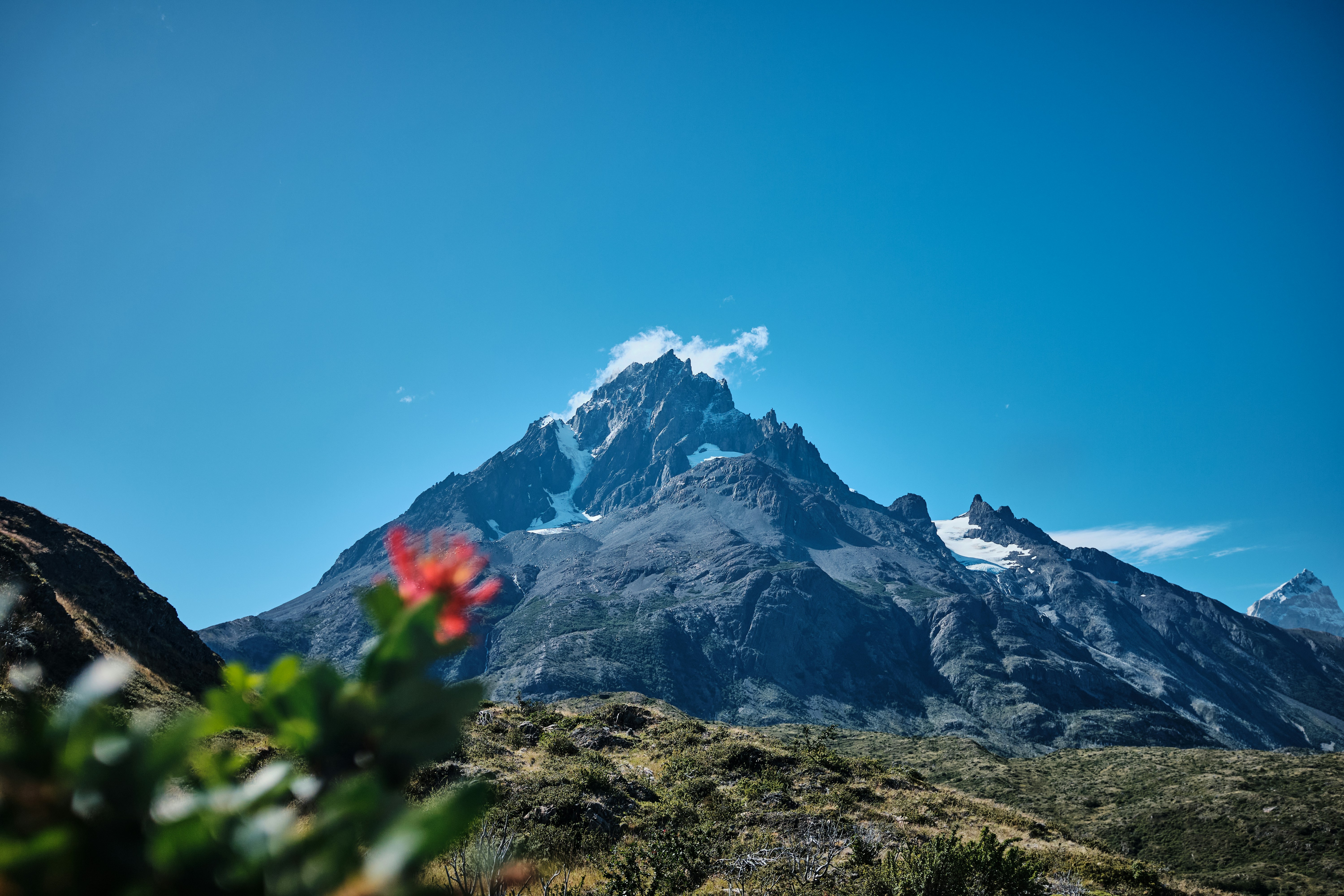 Peak Under a Clear Sky