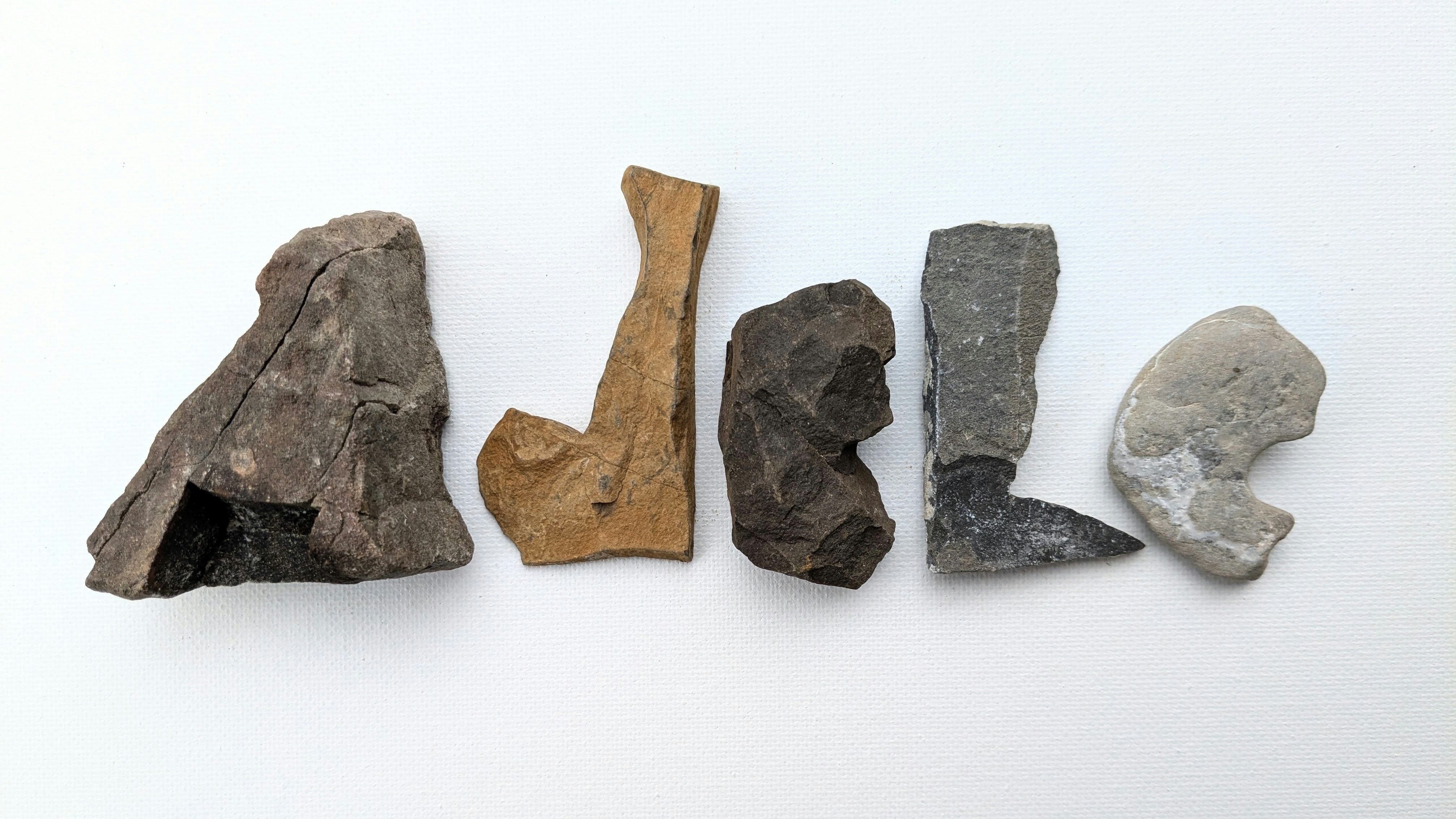 Stone Letters: A Minimalist Spelling of Rock