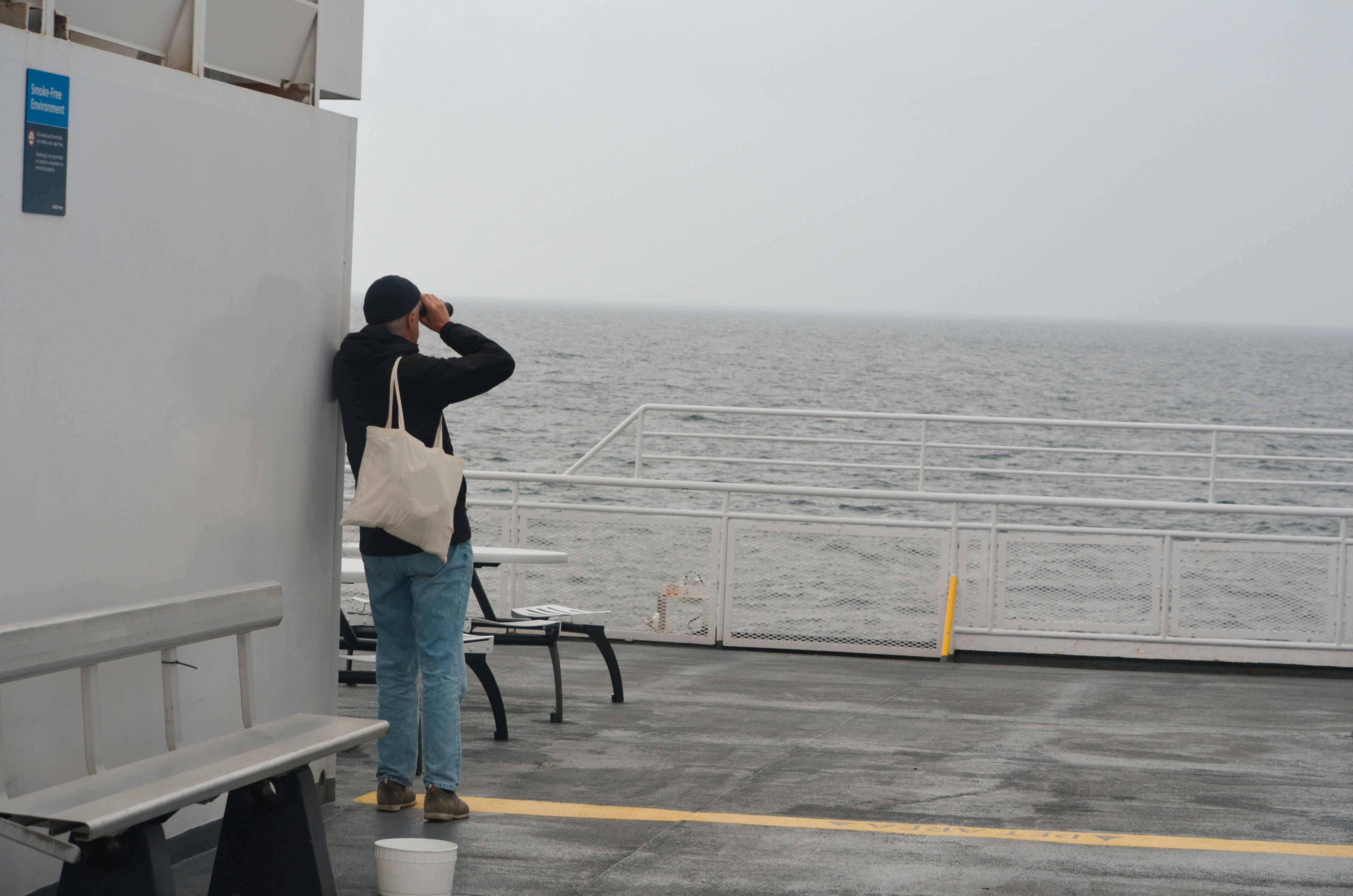 Seaside Observer at the Ferry Deck