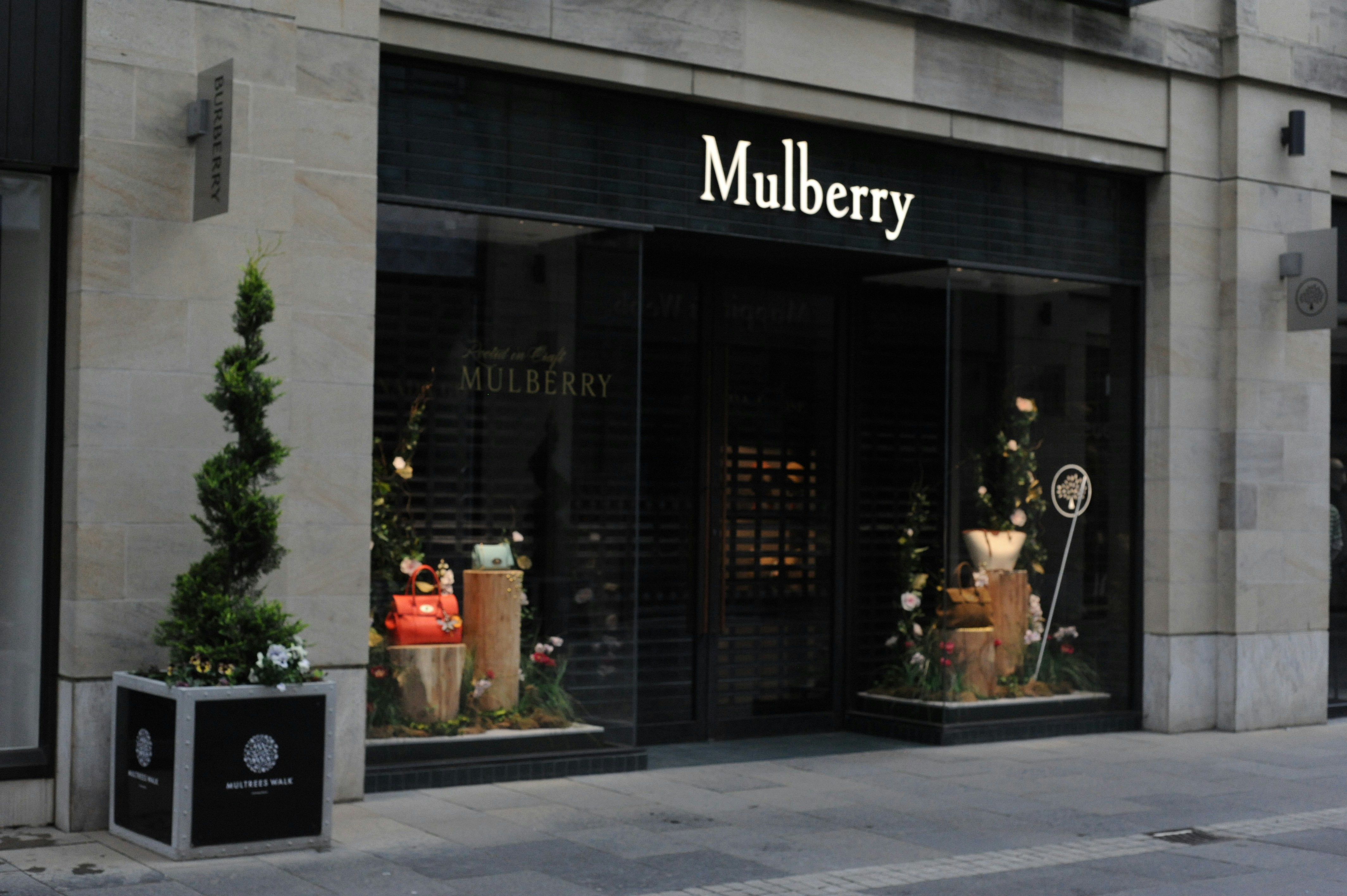 Mulberry Storefront in Evening Stillness