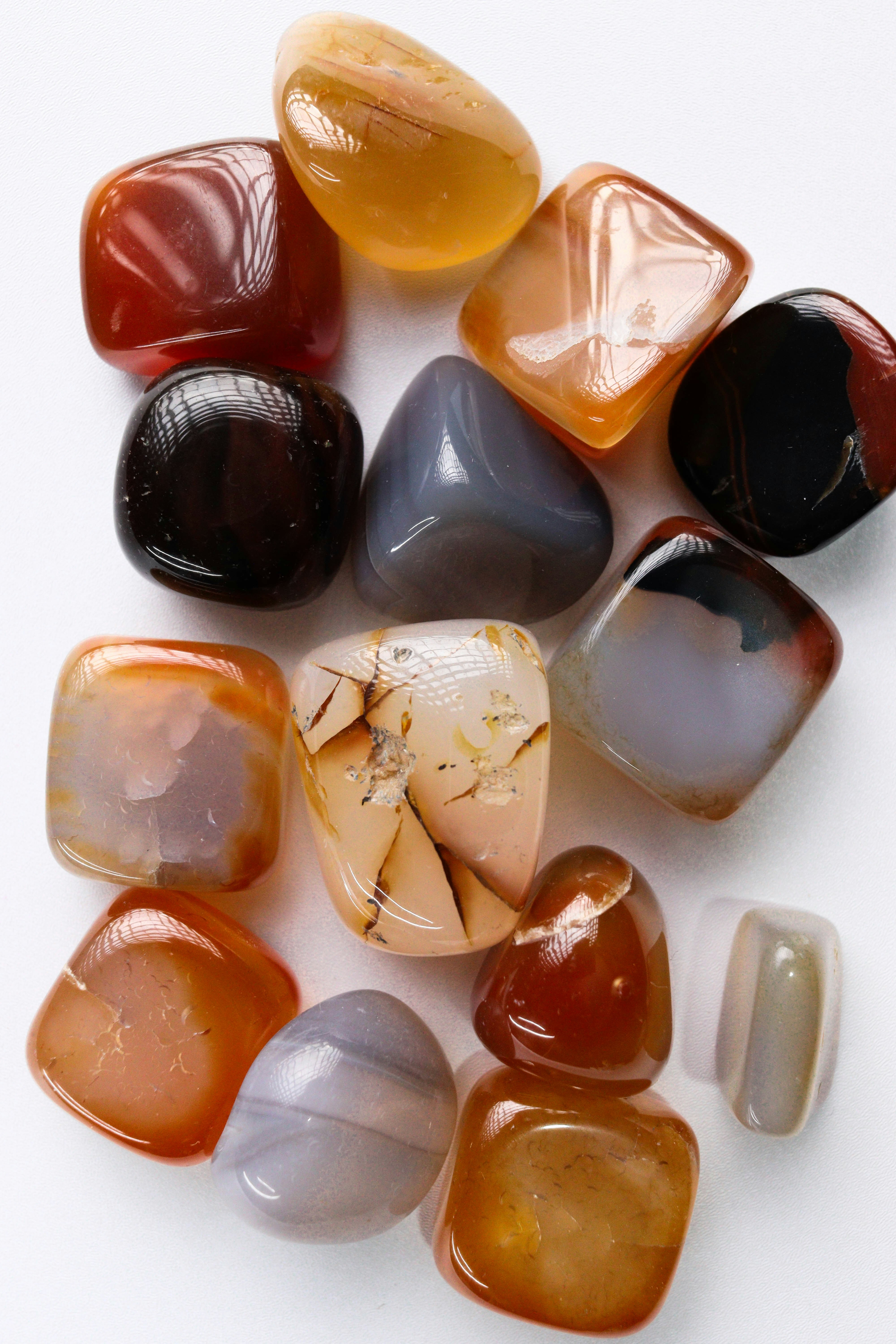 Colorful Pebbles of Glass: A Curious Array of Polished Gemstones