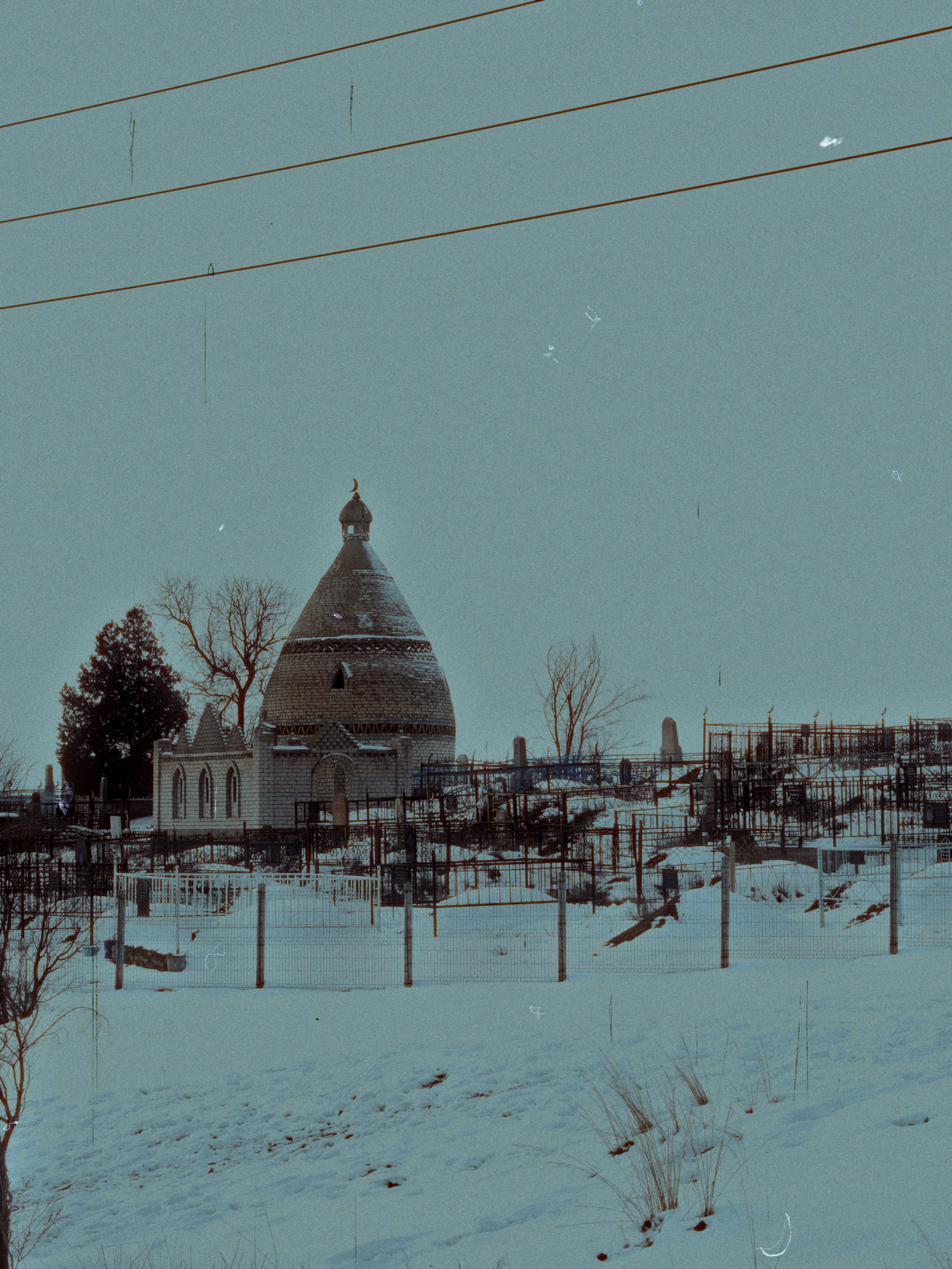 Icy Dome Beneath Winter Silence