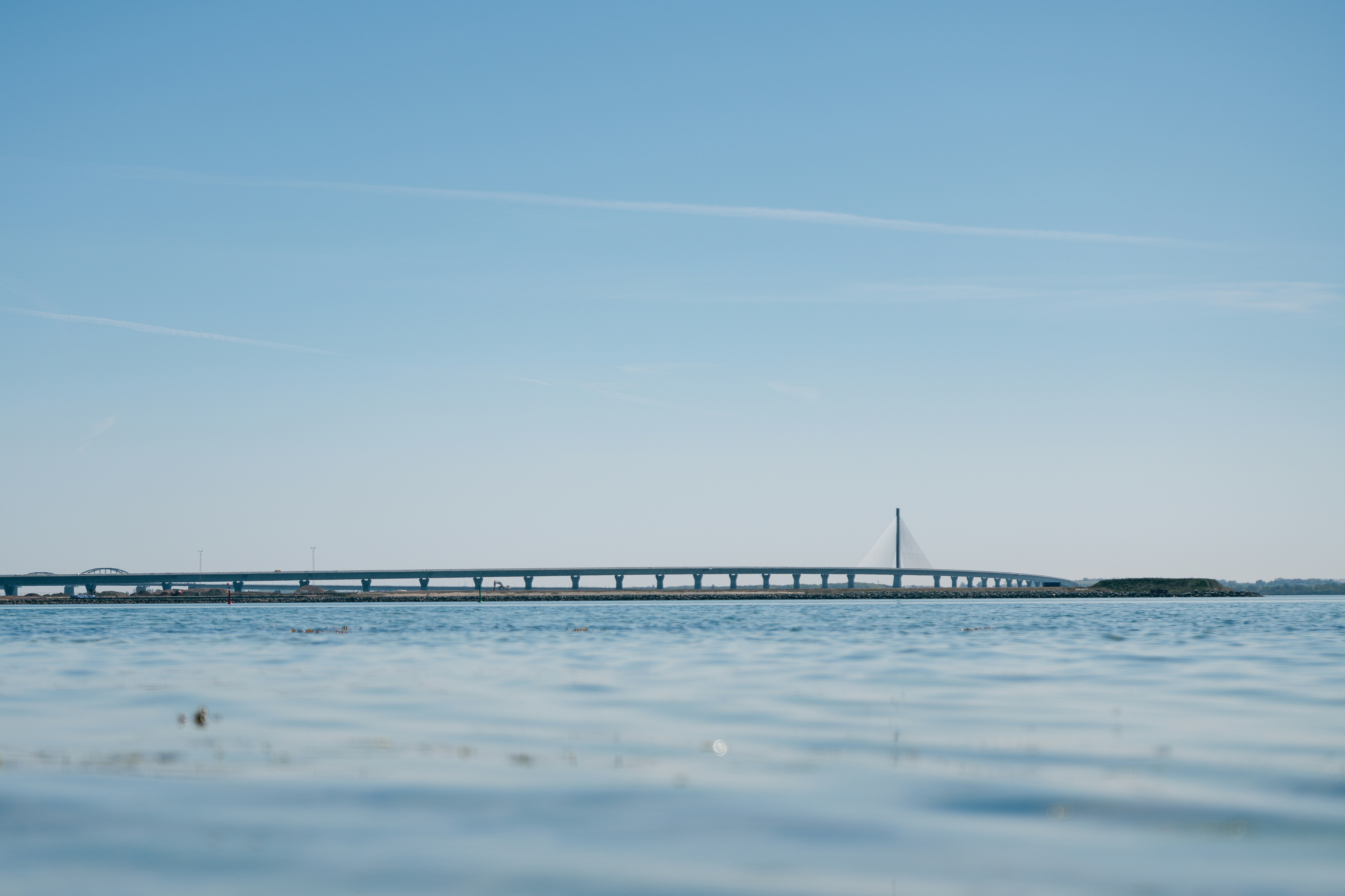 Highway Across the Quiet Sea: A Horizon of Steel