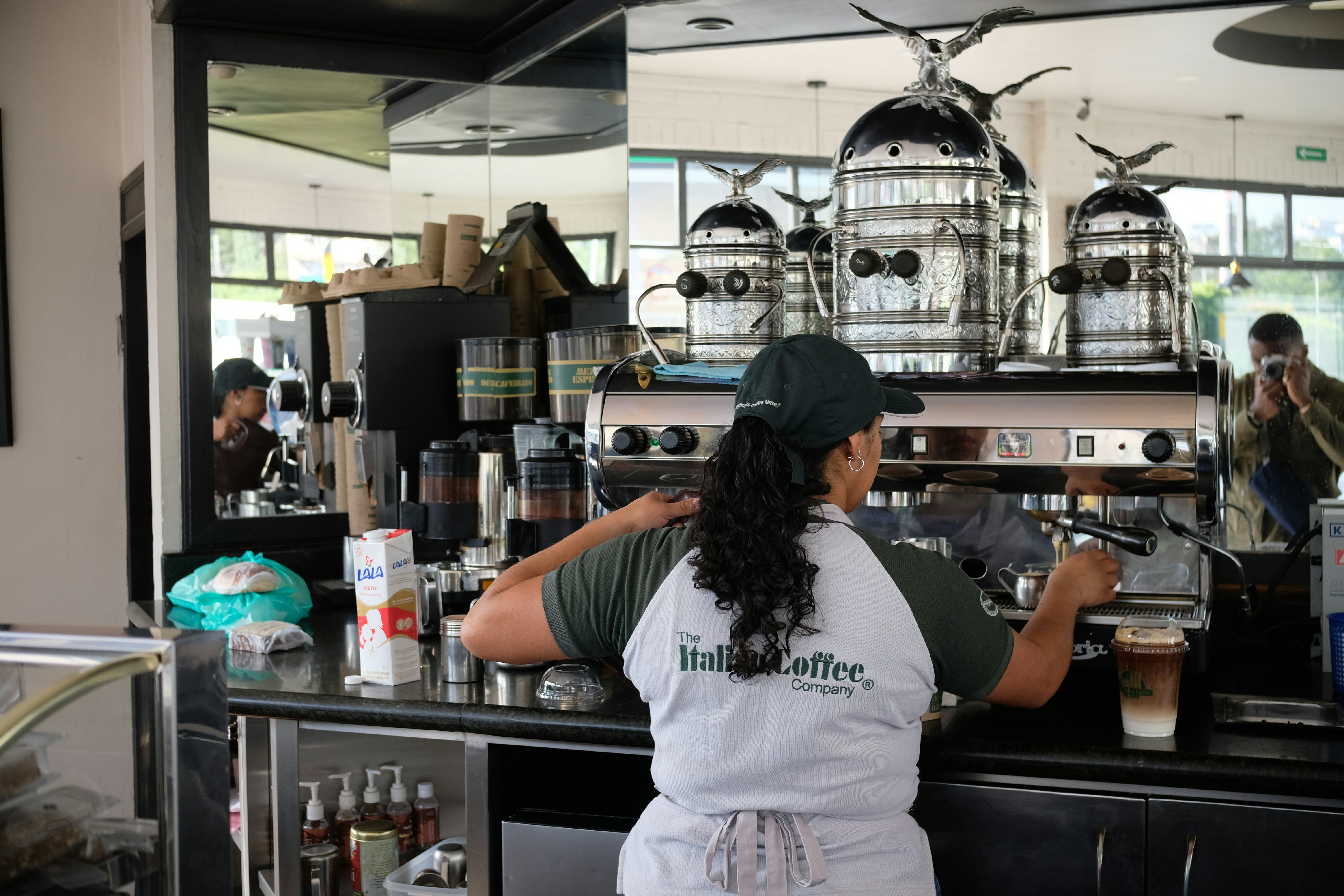 Barista at Work: Crafting Espresso Behind the Counter