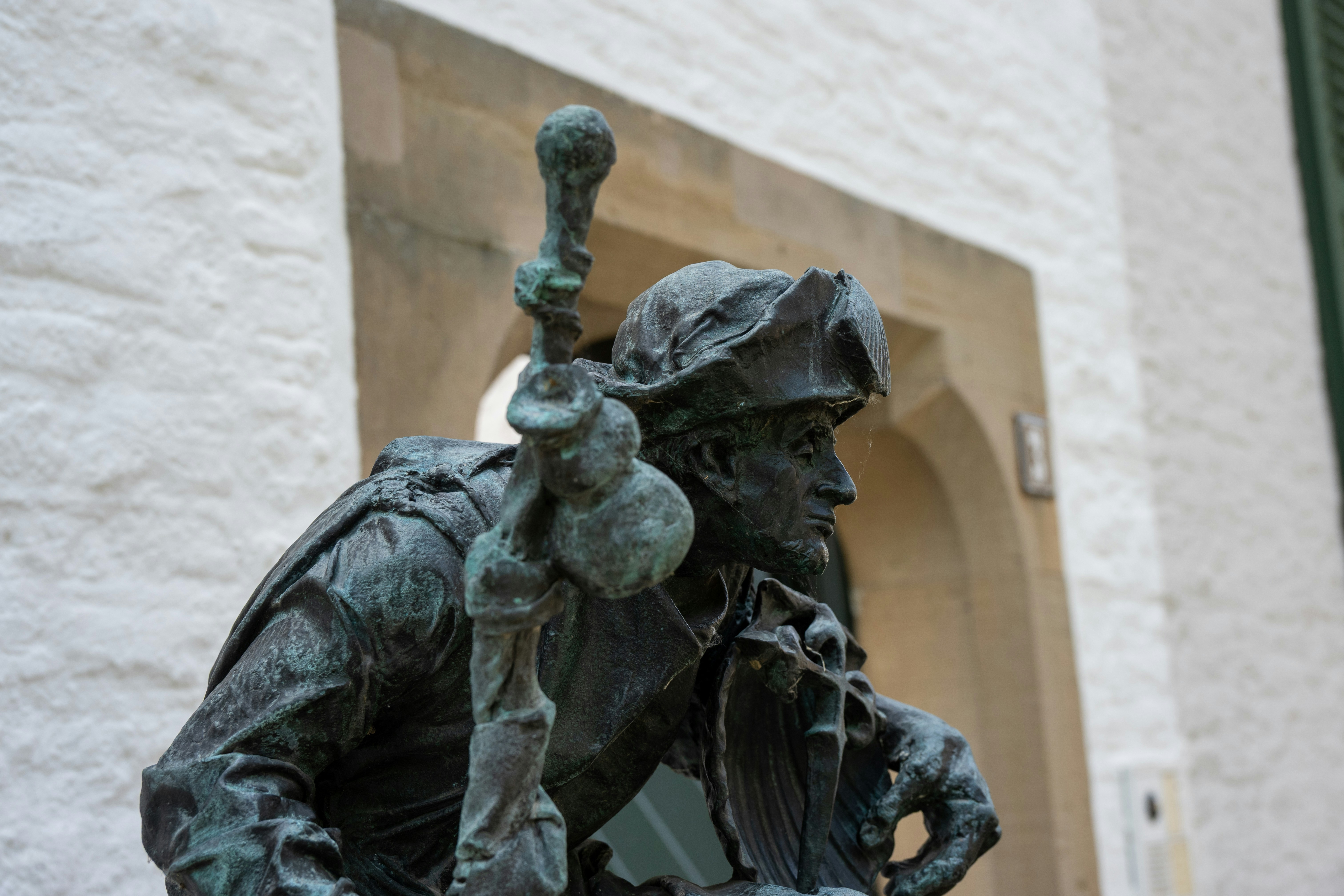 Bronze Wanderer: A Weathered Scout of the Archway
