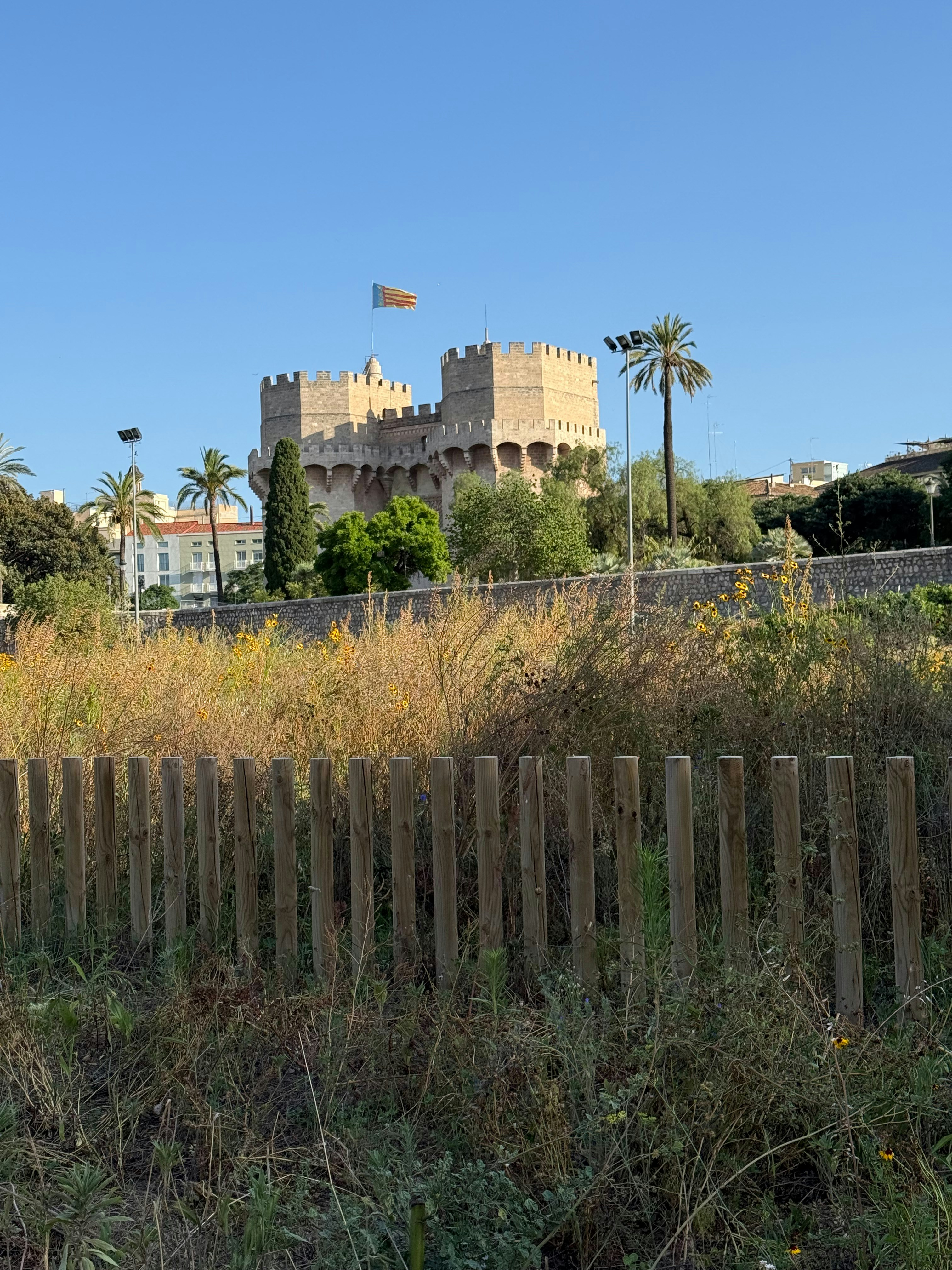 Fortress on the Hill: Colonial Round Turrets Above a Wild Meadow