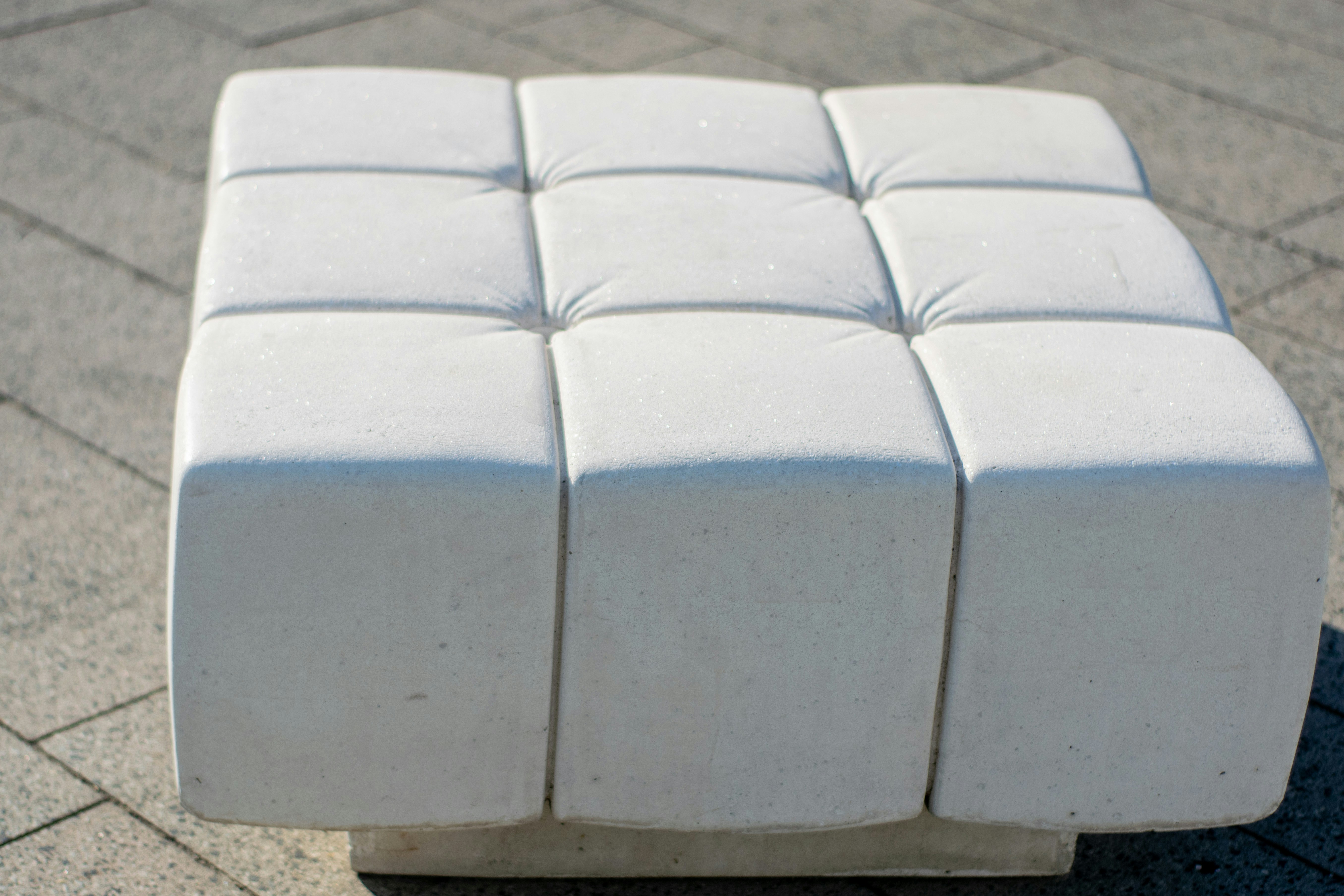 Minimalist Soft-Box Tableau in Daylight