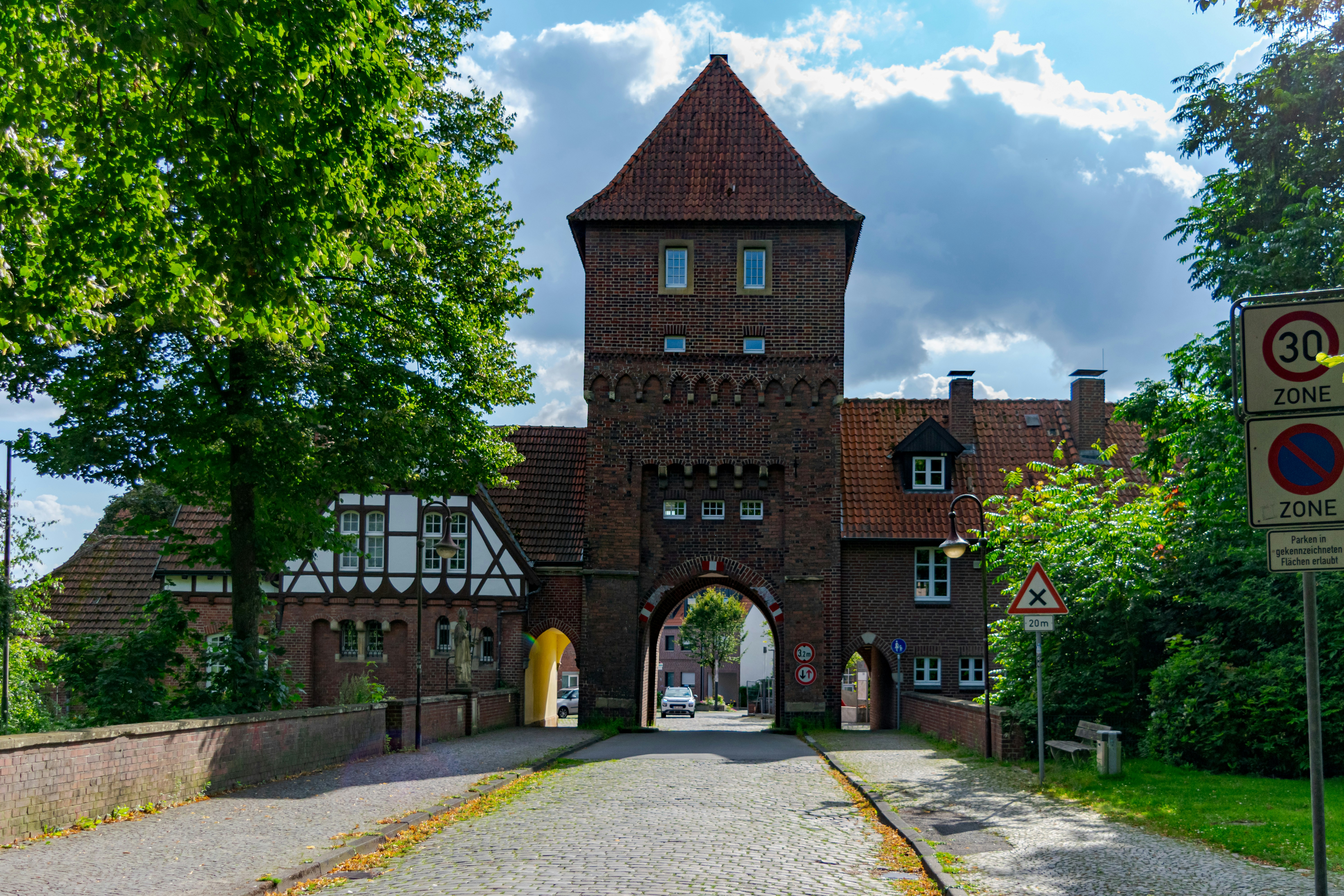 Gatekeeper Over the Old Town Gate