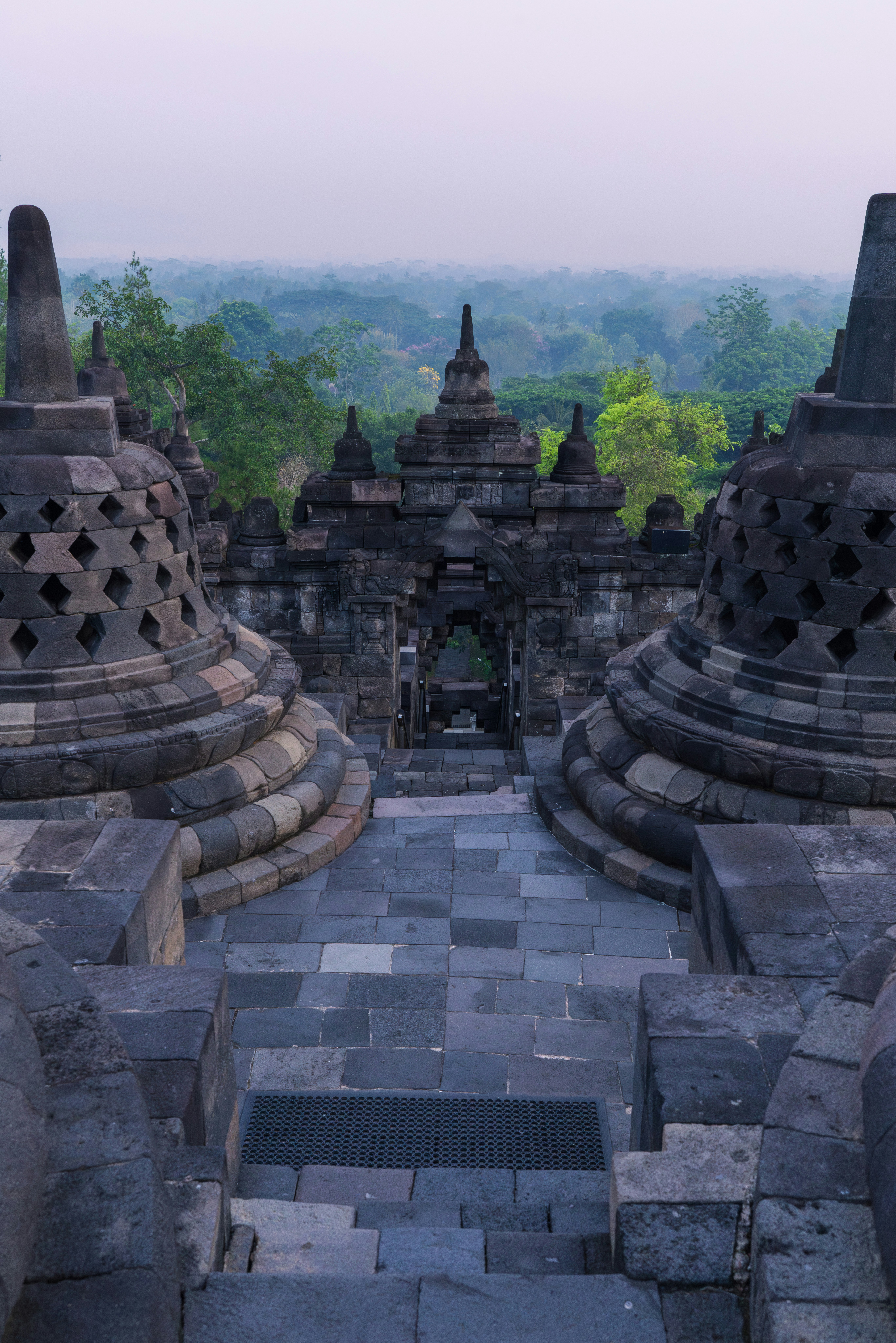 Stone Spires and Steps: An Ancient Temple’s Quiet Reach