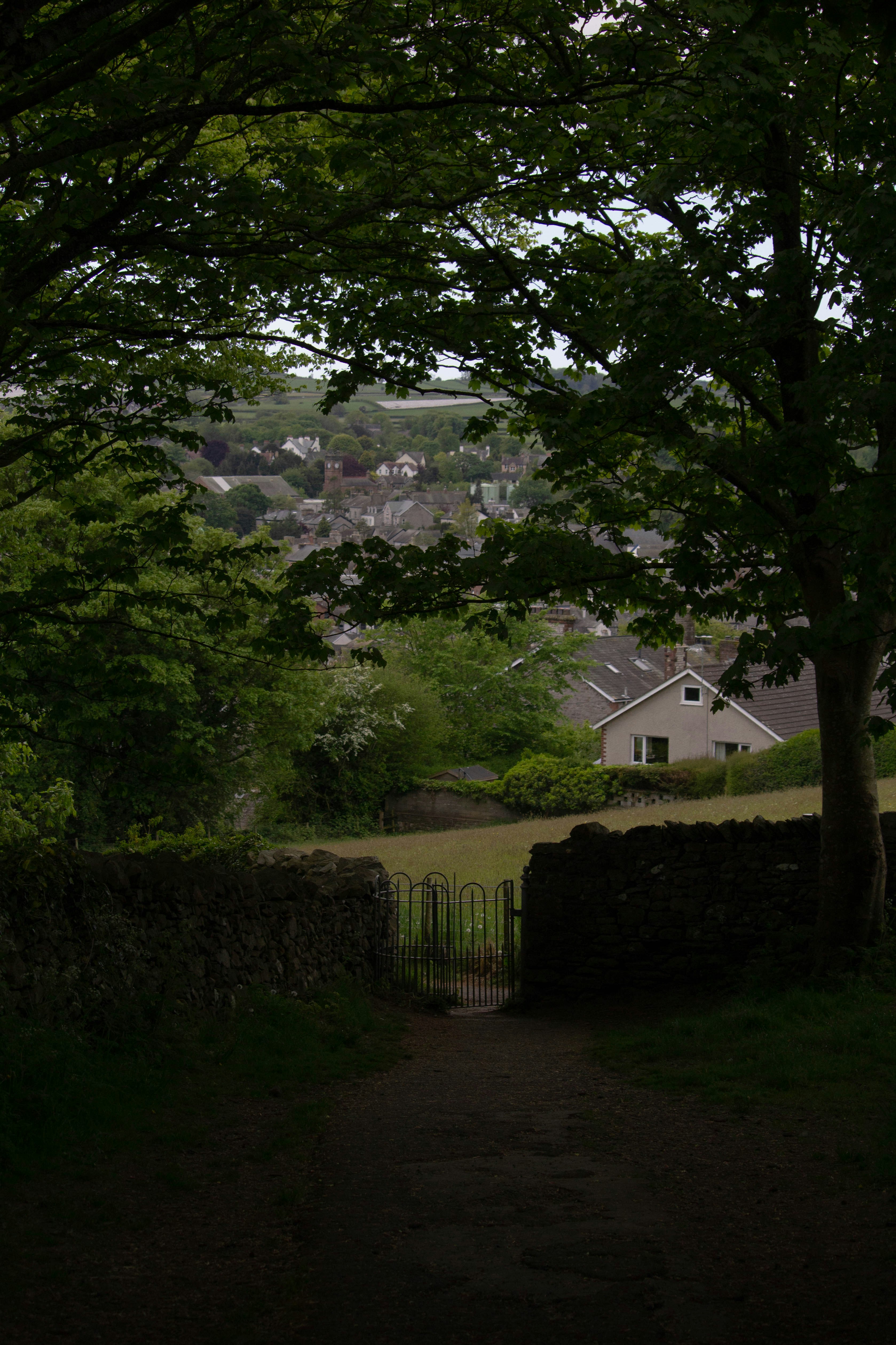Through the Gate to Distant Village