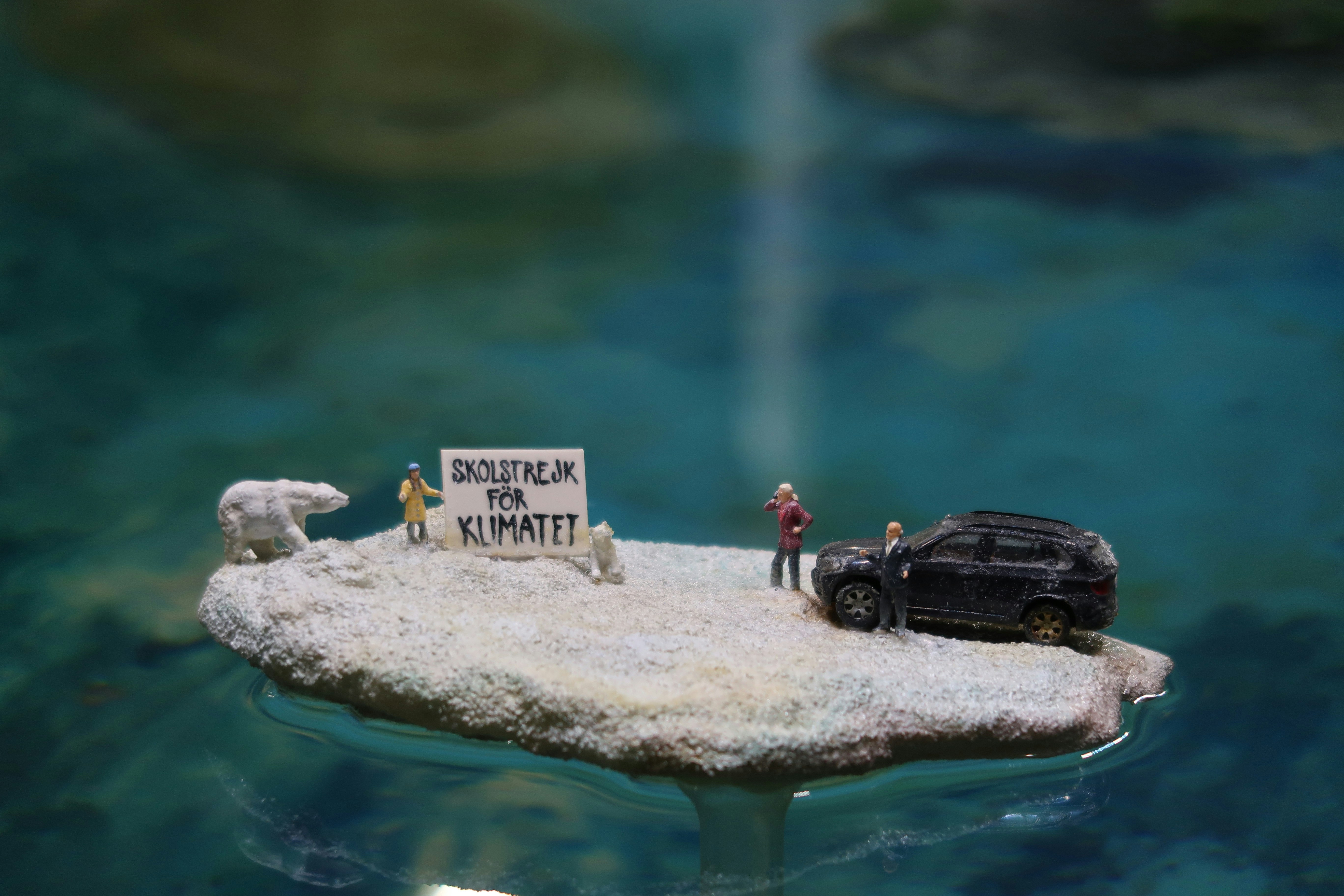 Miniature Refuge: A Tiny Island Protests Against Climate Change