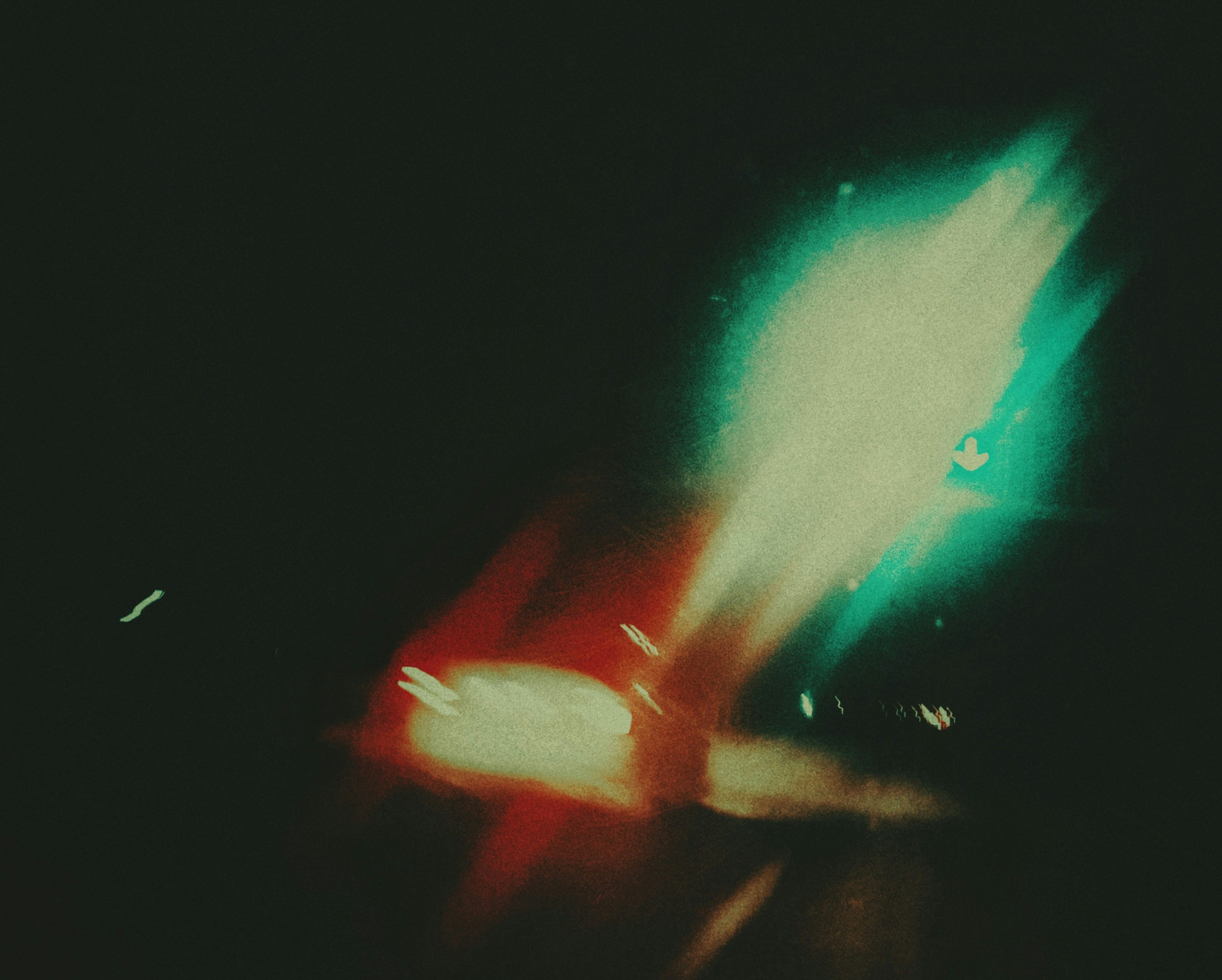 Emergent Light Trails on a Dark Road