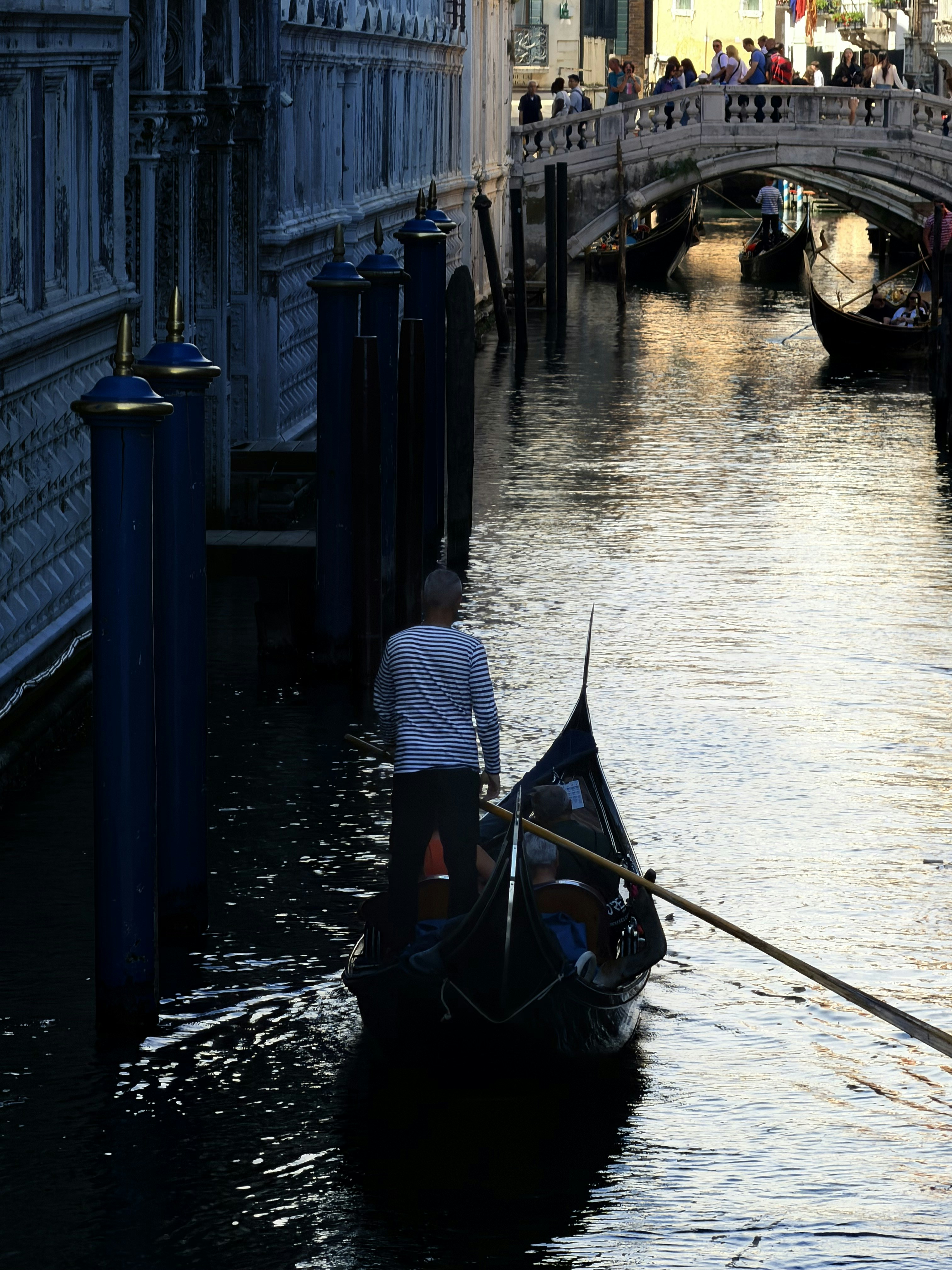 Gondola Path: A Quiet Moment Along Venice’s Grand Canal