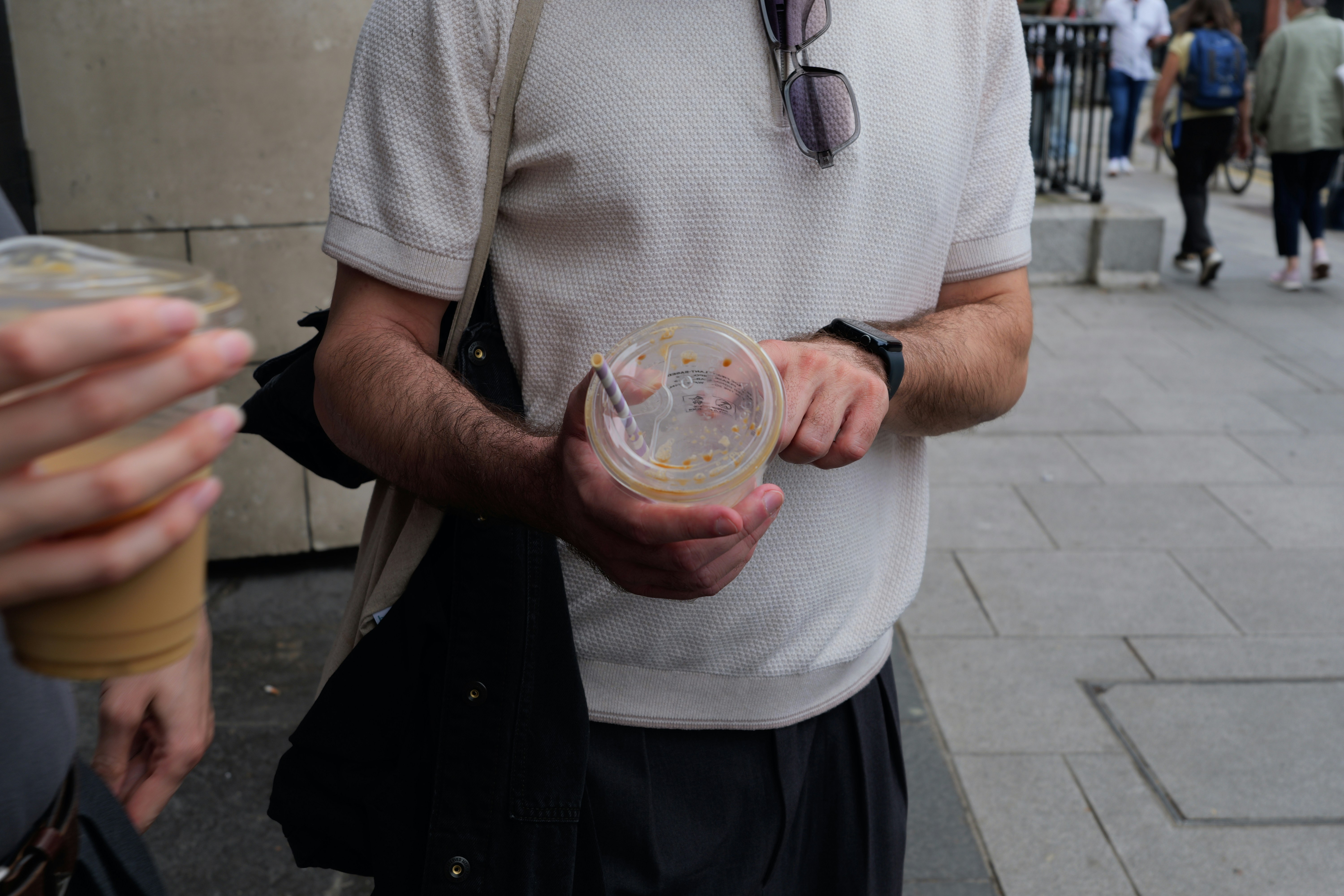 Cold Brew Conductor: A Hands-on Moment in the City