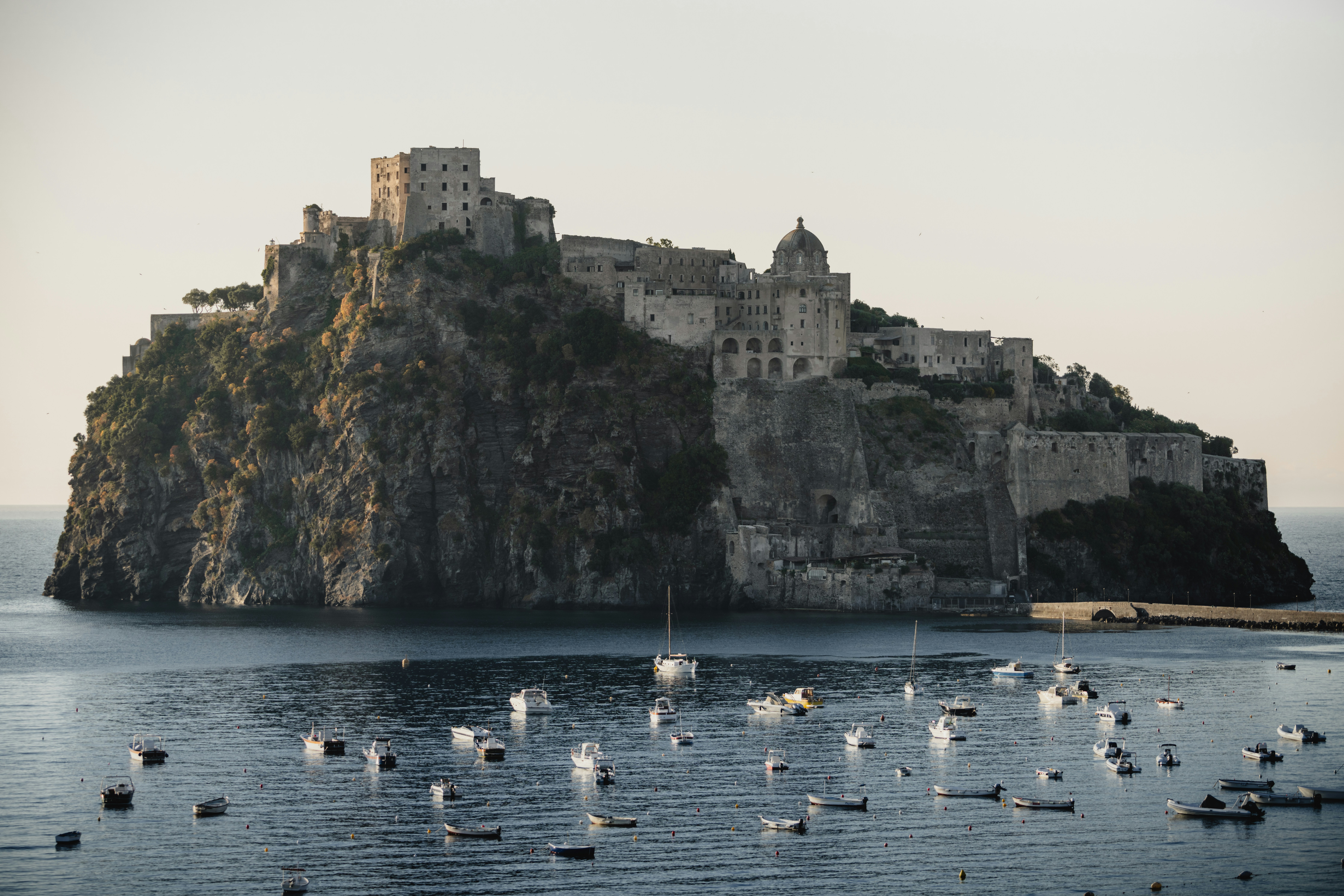 Fortress Keep on a Sea Cliff: Boatswept Island