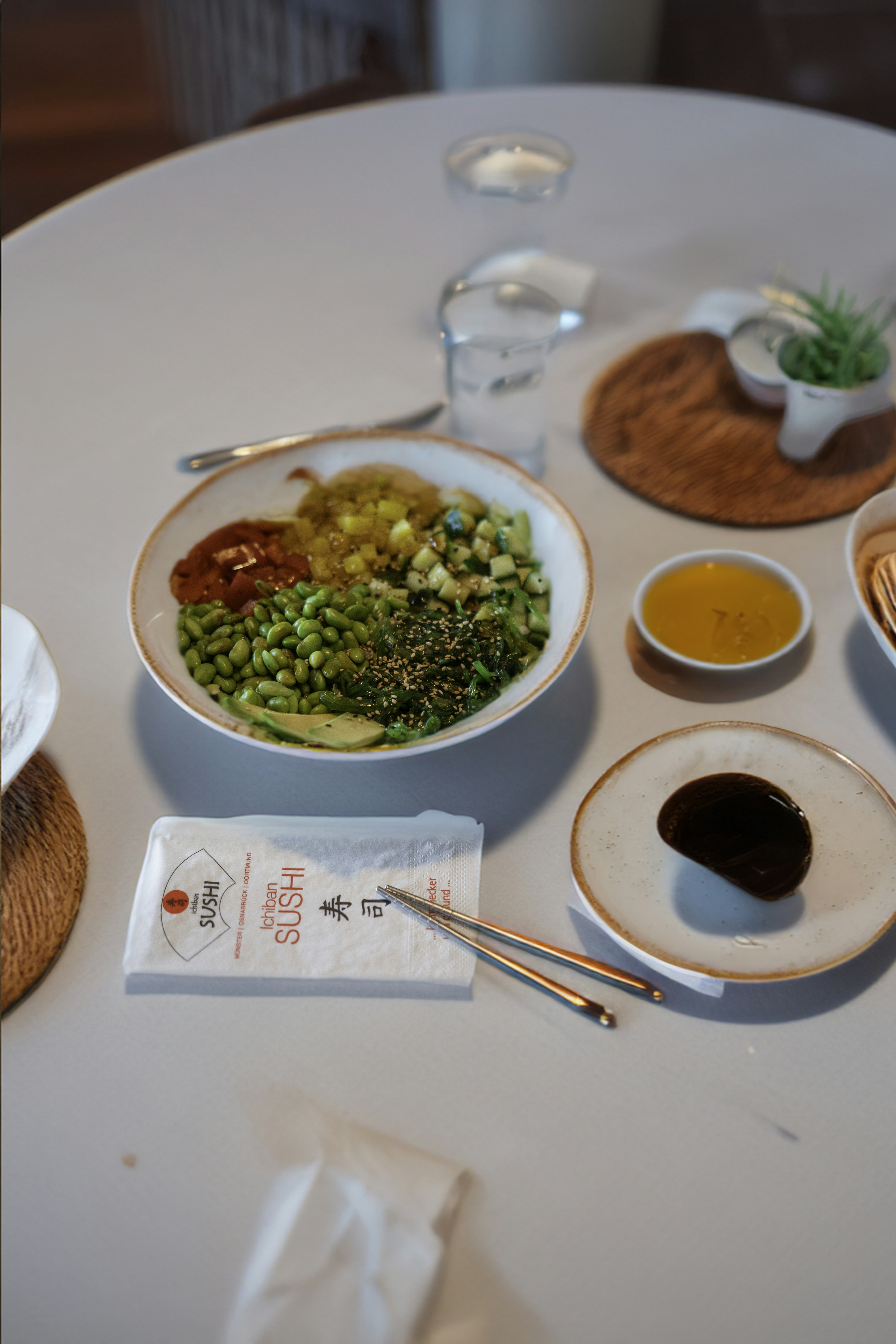 Colorful Bowl of Veggie Power at a Quiet Table