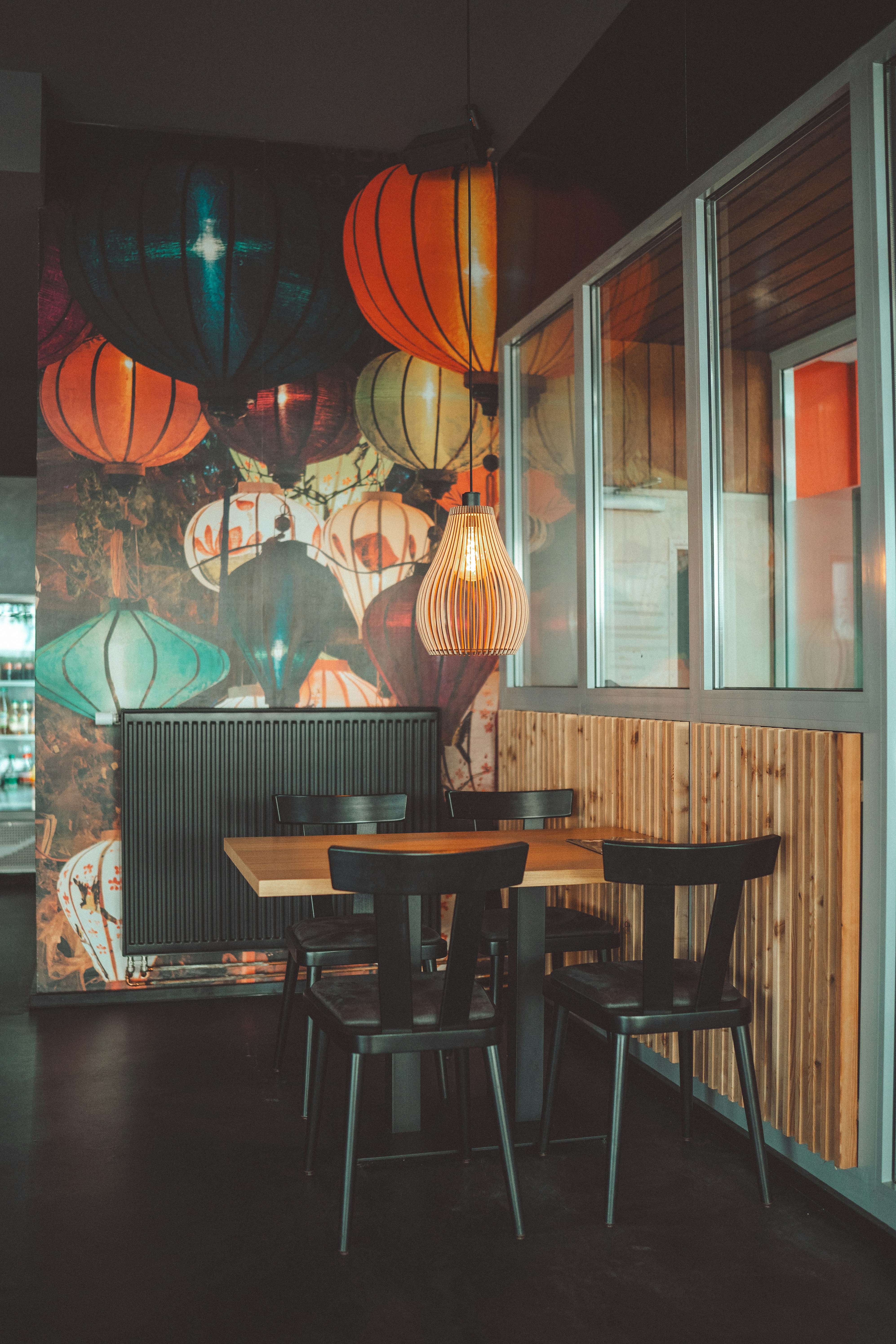 Lanterns and Laughter: A Quiet Corner of Colorful Light