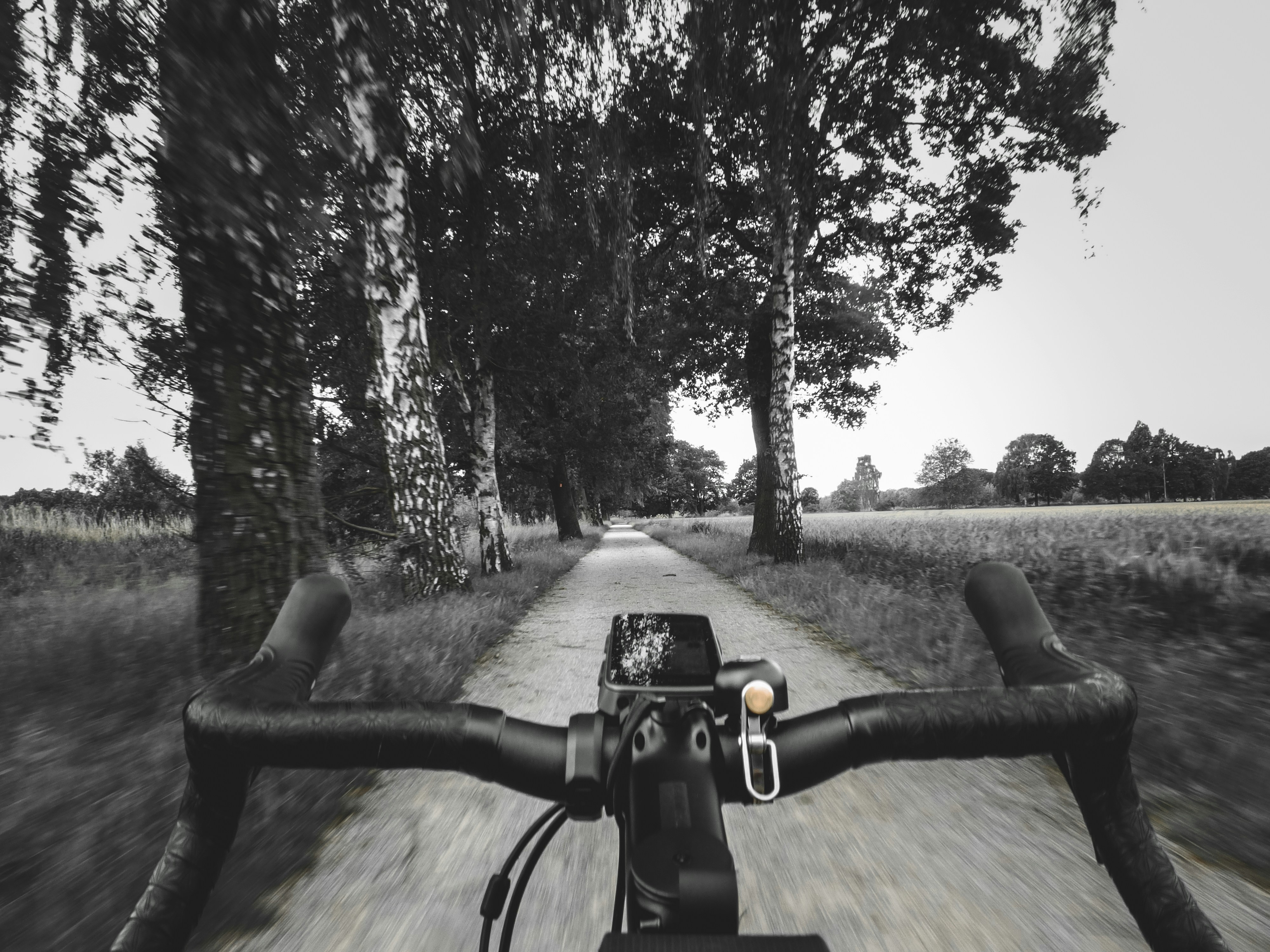 Centered Ride: A River Road Through the Bike Handlebar Vista