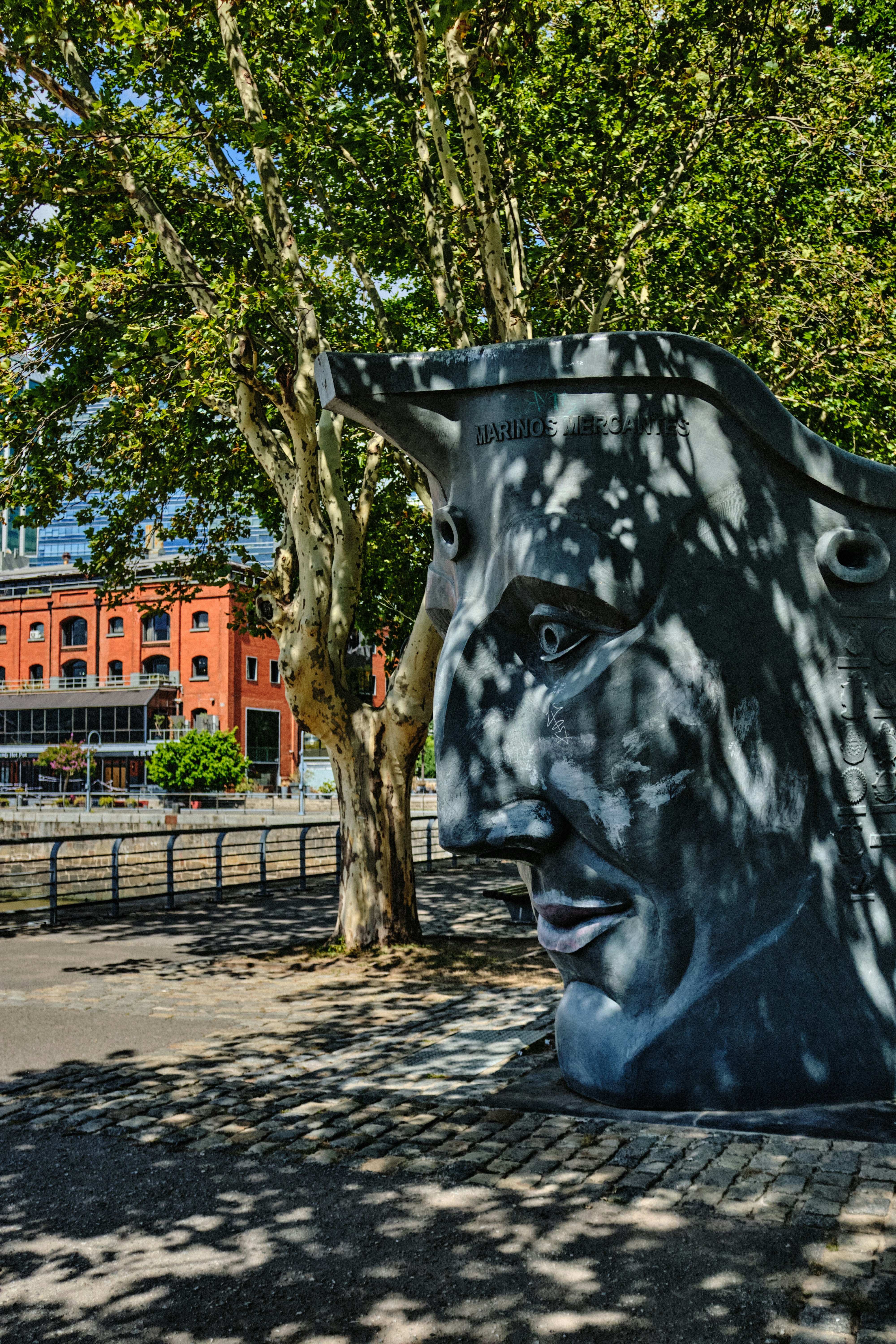 Shadows on a Monument: A Portrait of Form and Light