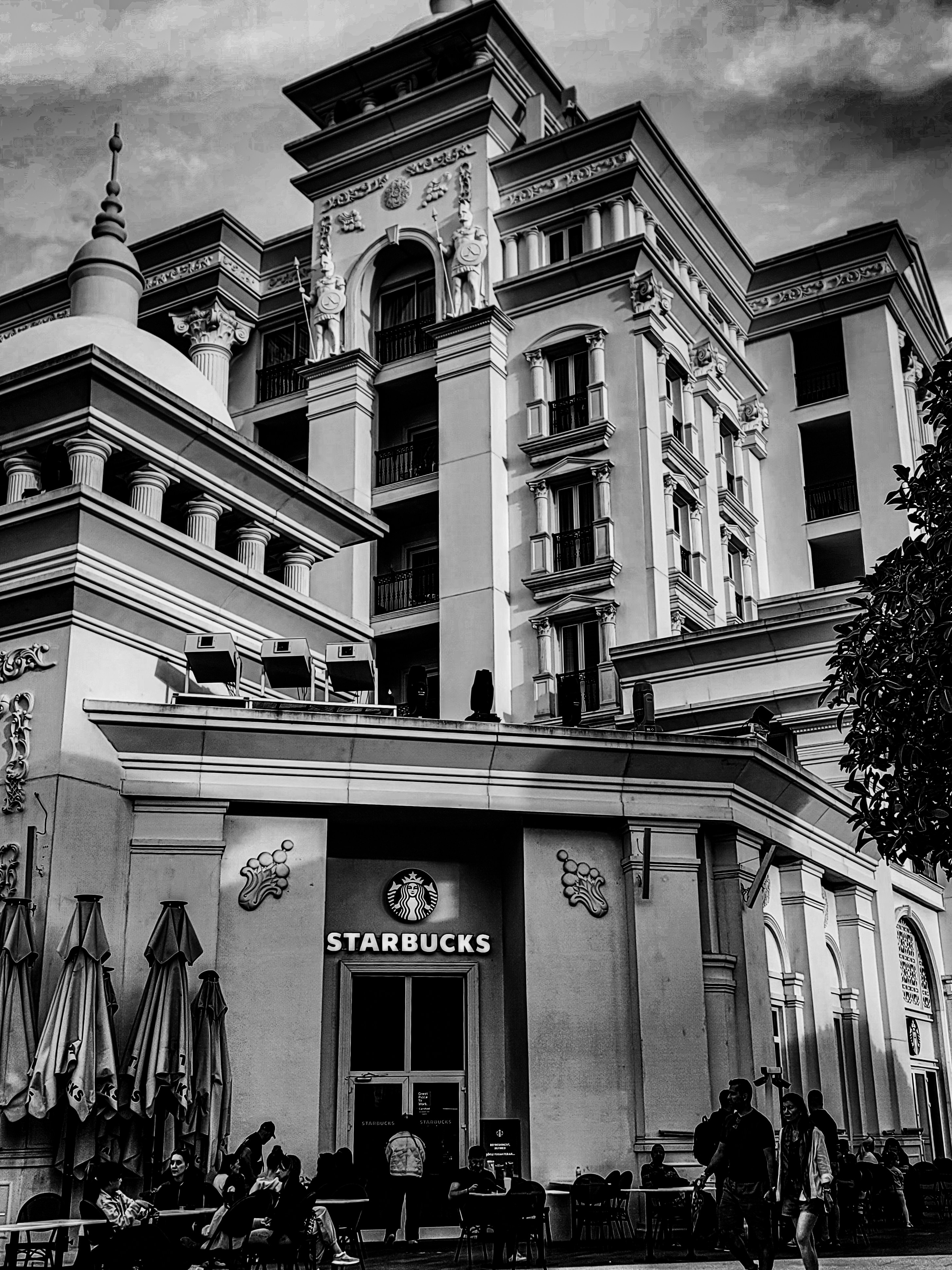 Urban Fortunes: Starbucks at the Grand Facade