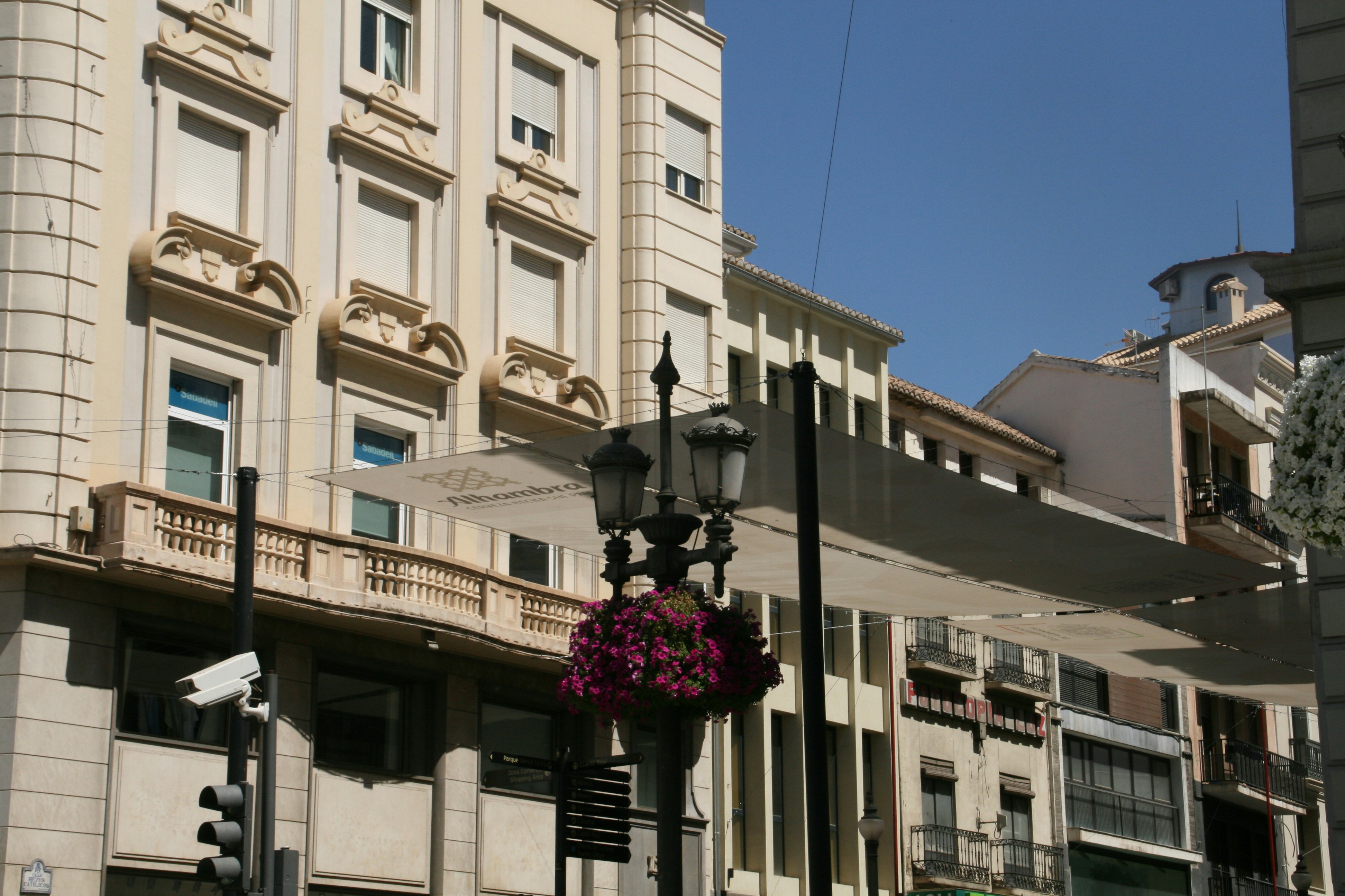 Sunlit Facade in An Urban Canopy