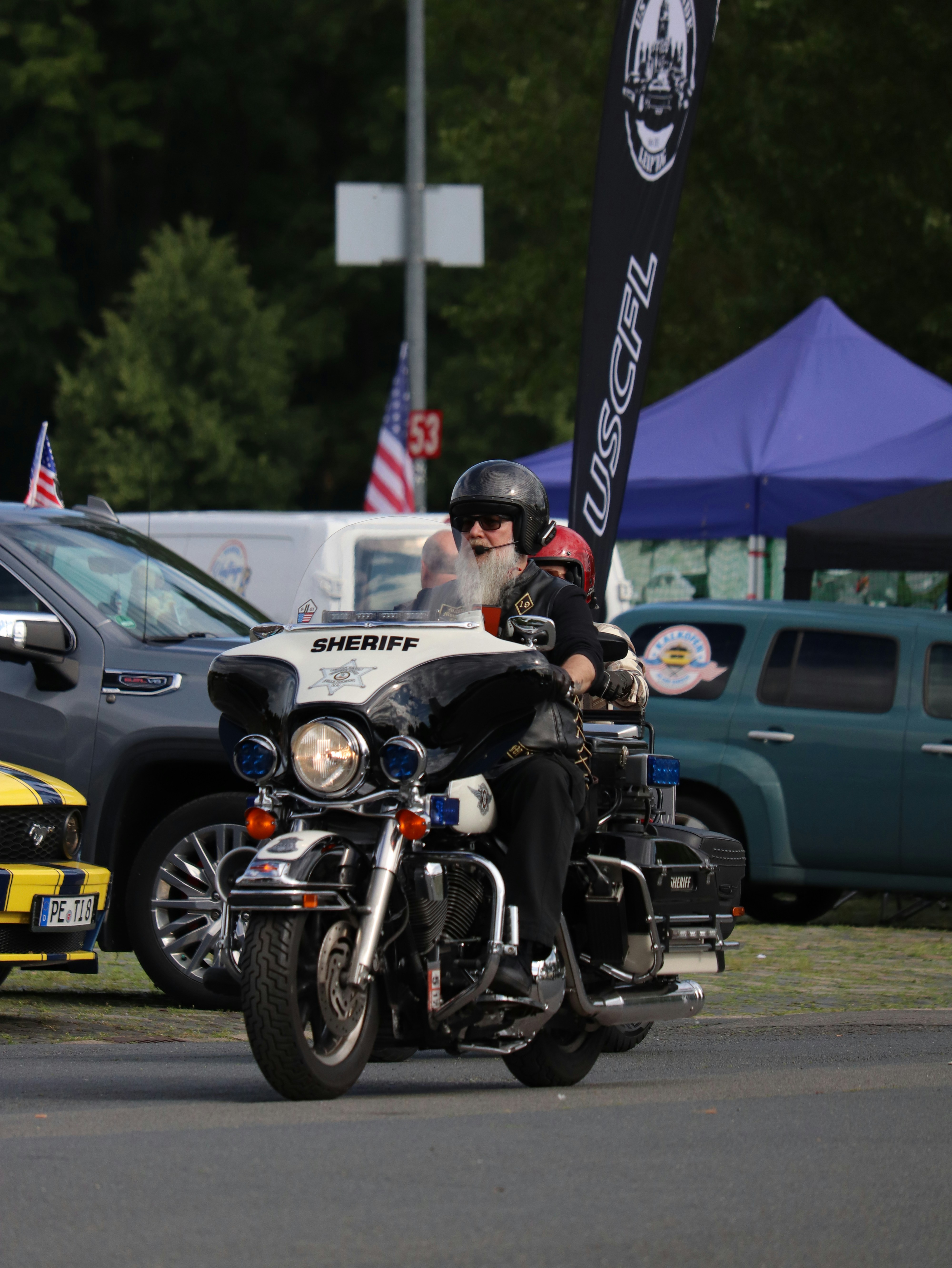 Midwest Sheriff on a Classic Rally Ride