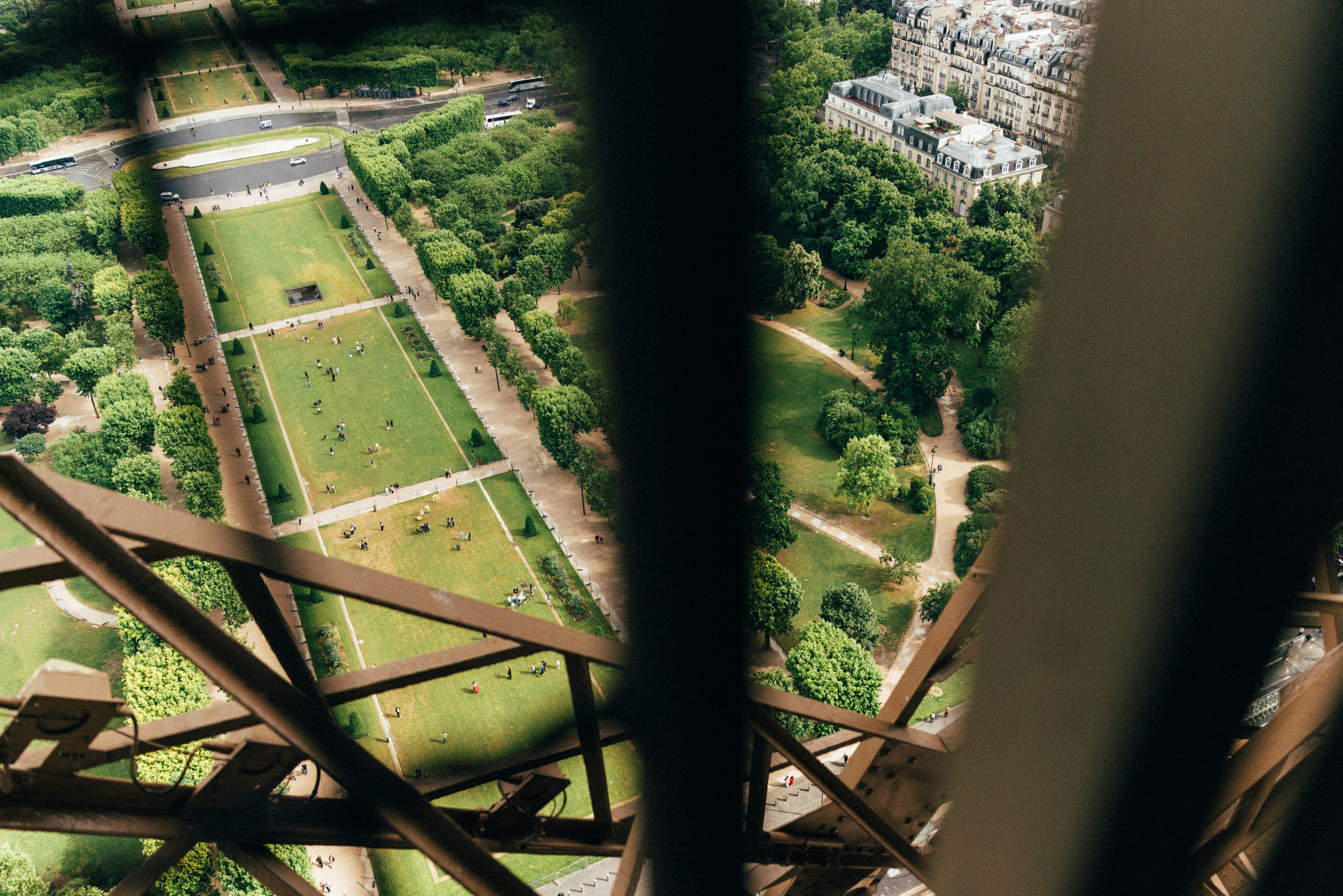 High Above Paris: A Gilded Park Between Iron LATTICES