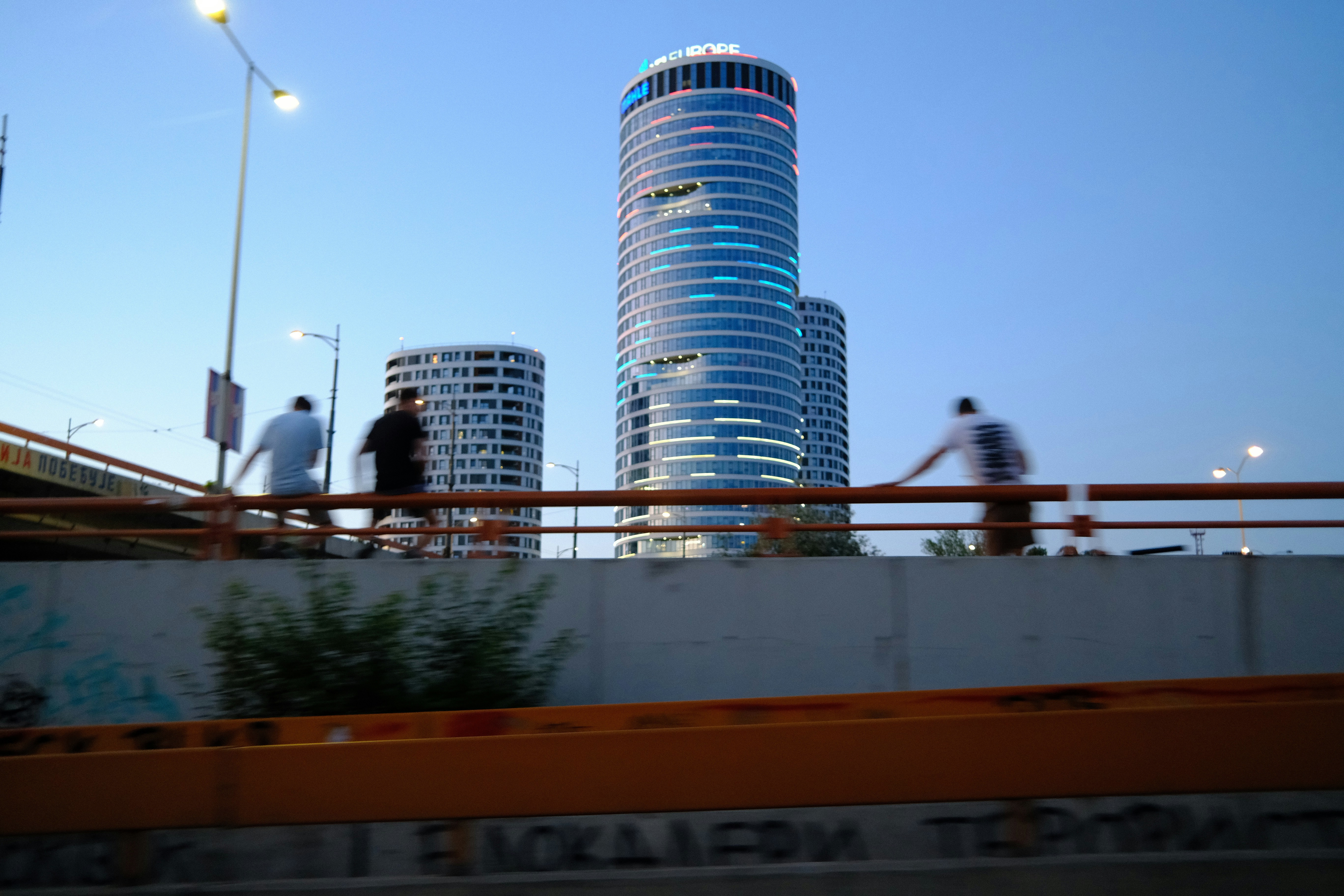 City Above the Orange Barrier